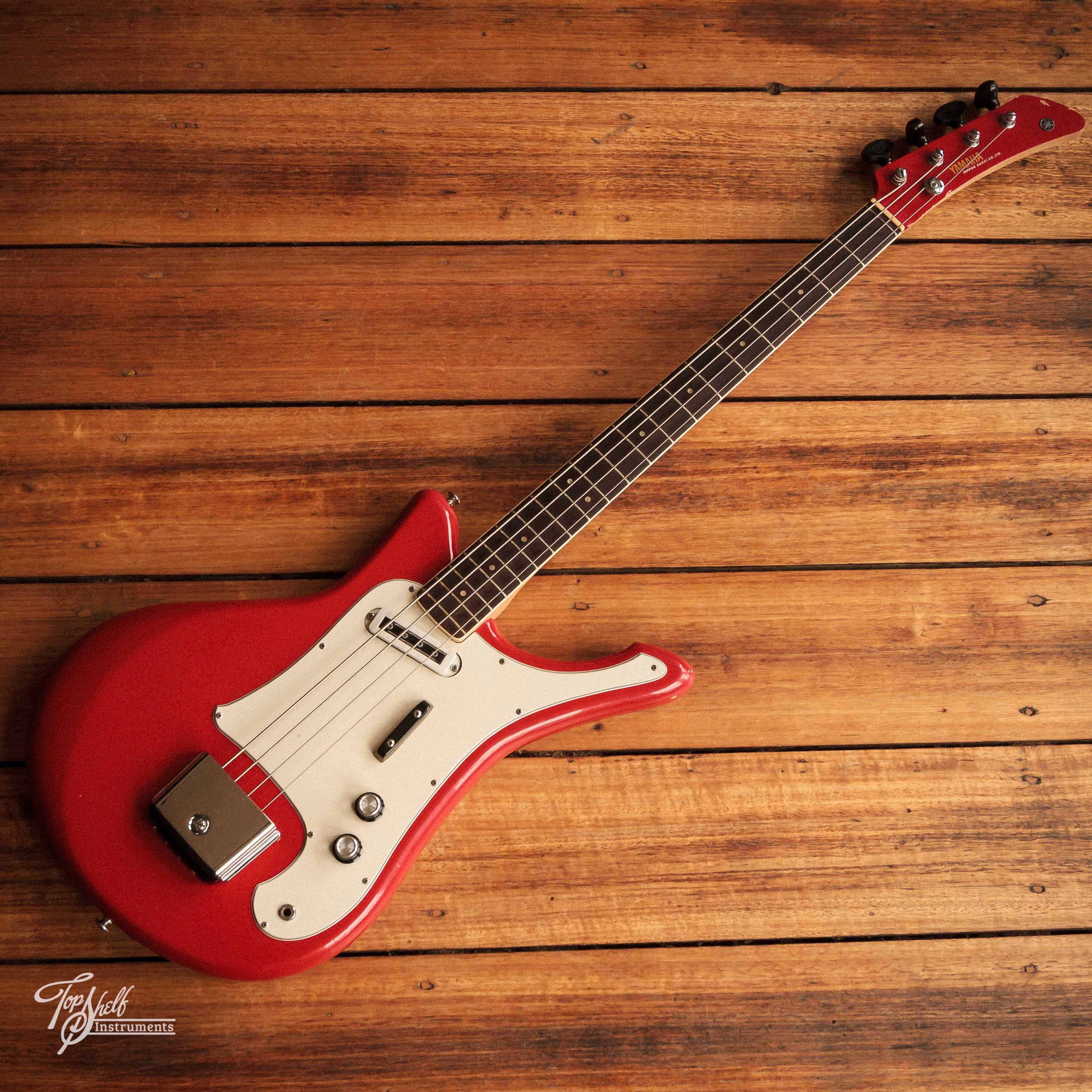 Yamaha SB-2A Flying Samurai Bass Coral Red 1967 – Topshelf Instruments