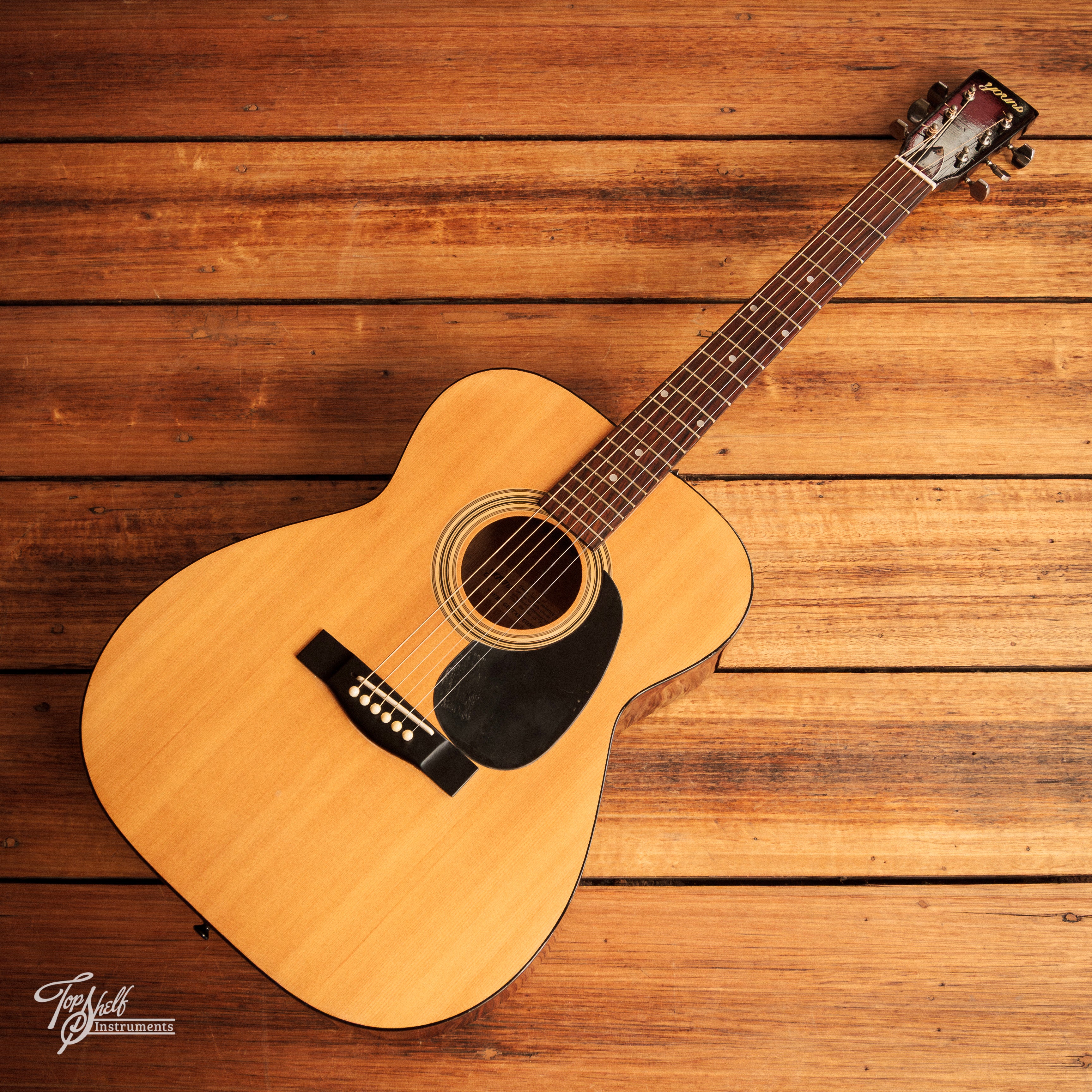 Yours Guitar Company Folk Size Acoustic 1975 – Topshelf Instruments