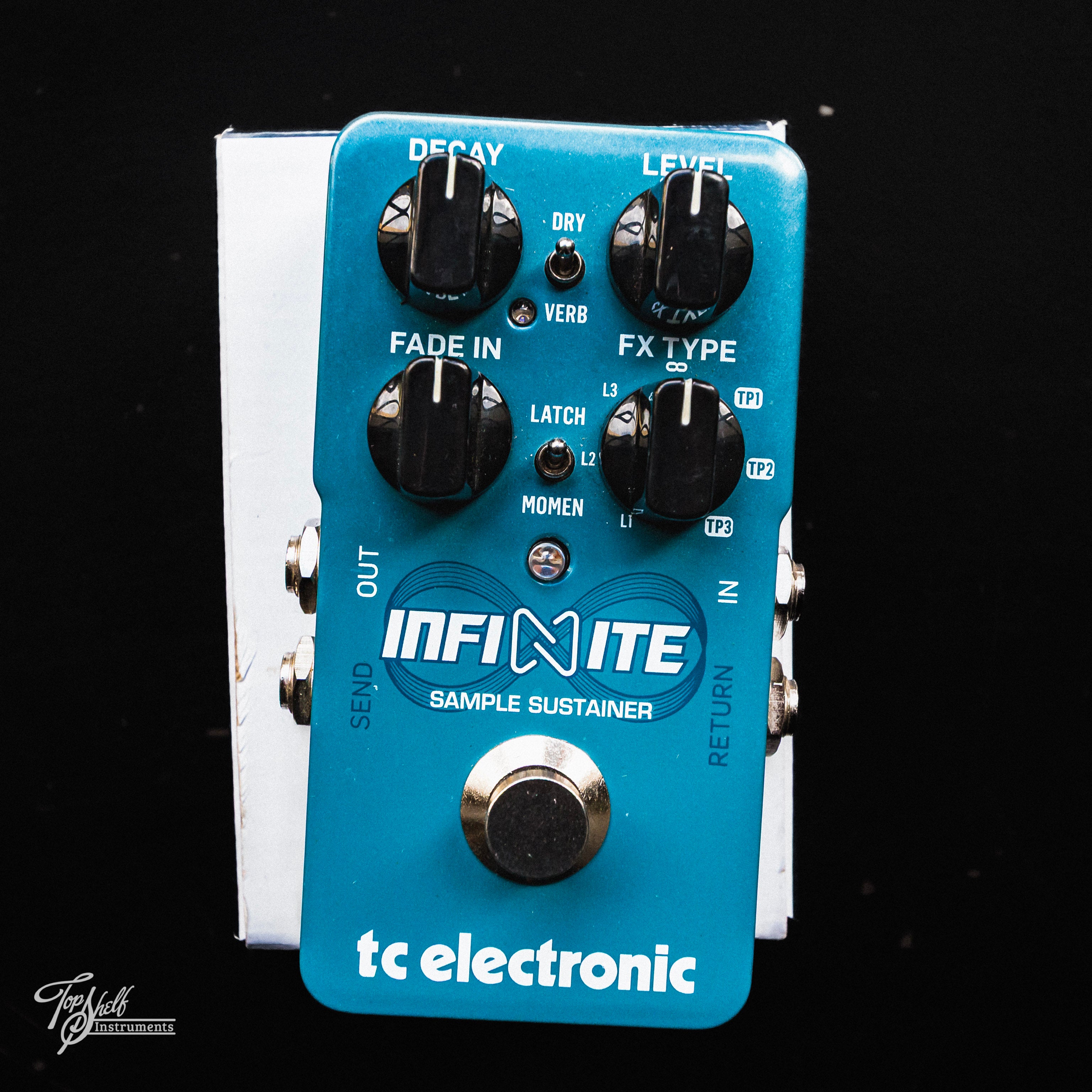 TC Electronic Infinite Sample Sustainer Pedal – Topshelf Instruments