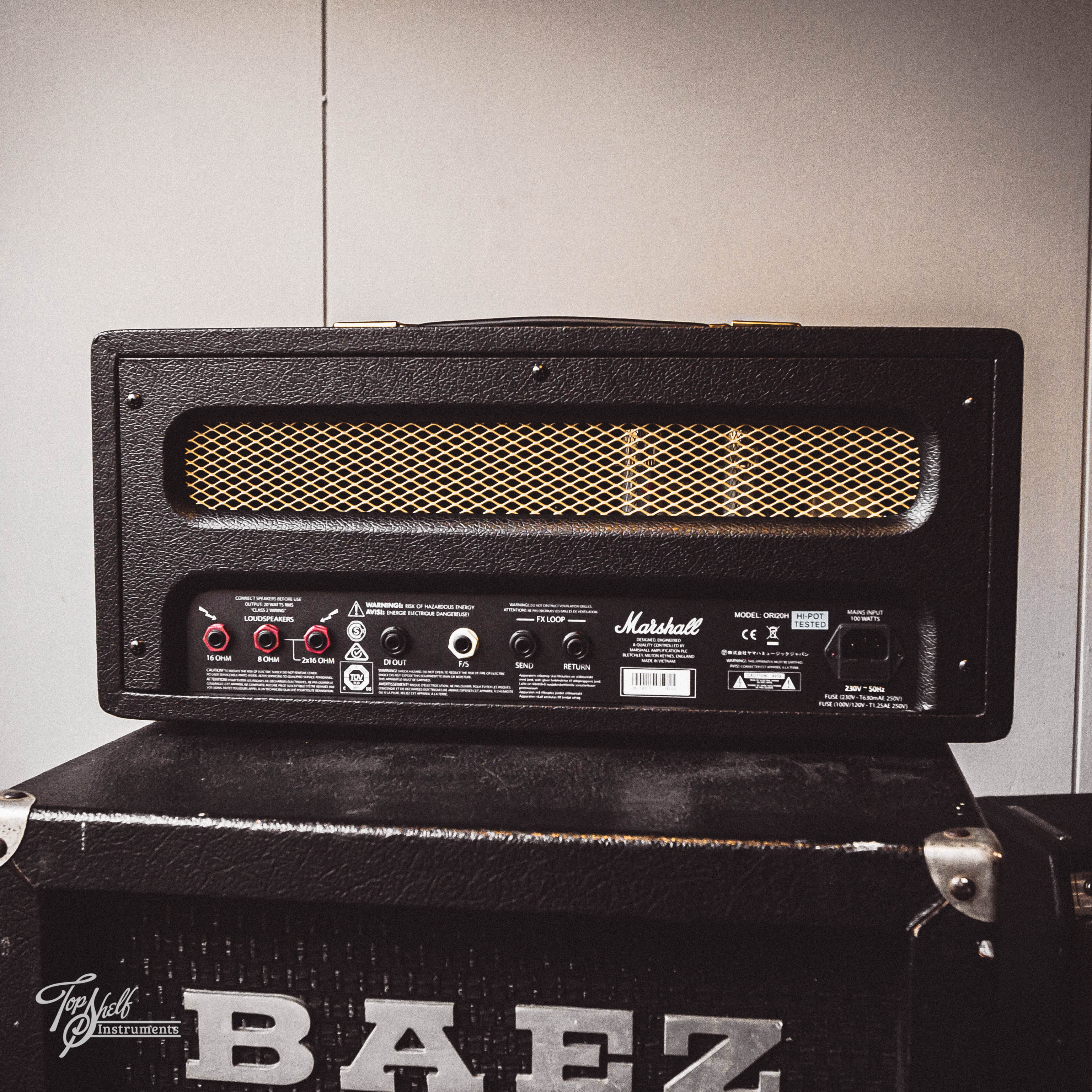 Marshall Origin 20H 20-Watt Valve Guitar Amp Head – Topshelf Instruments