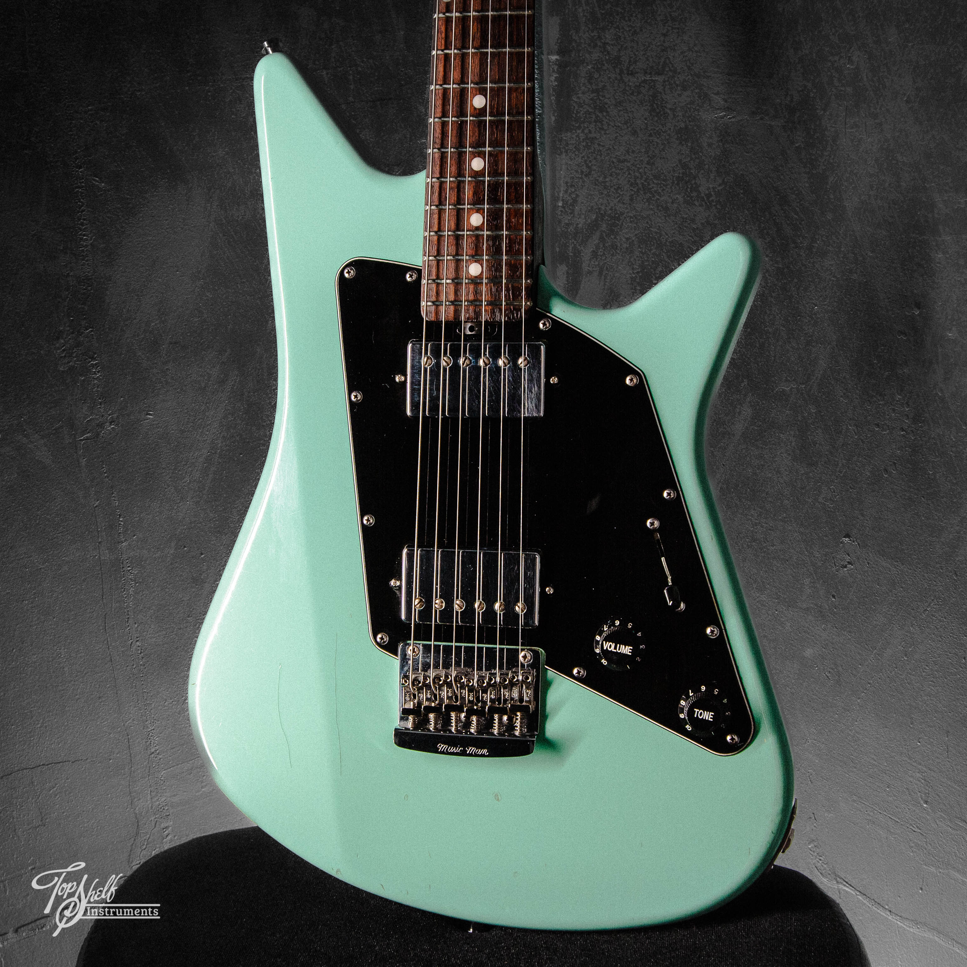 Ernie Ball Music Man Albert Lee HH Mint Green 2014 – Topshelf Instruments