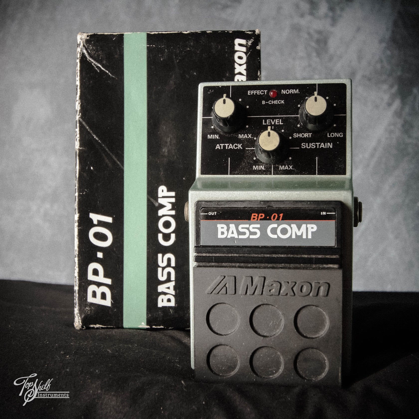 Maxon BP-01 Bass Compressor Pedal – Topshelf Instruments