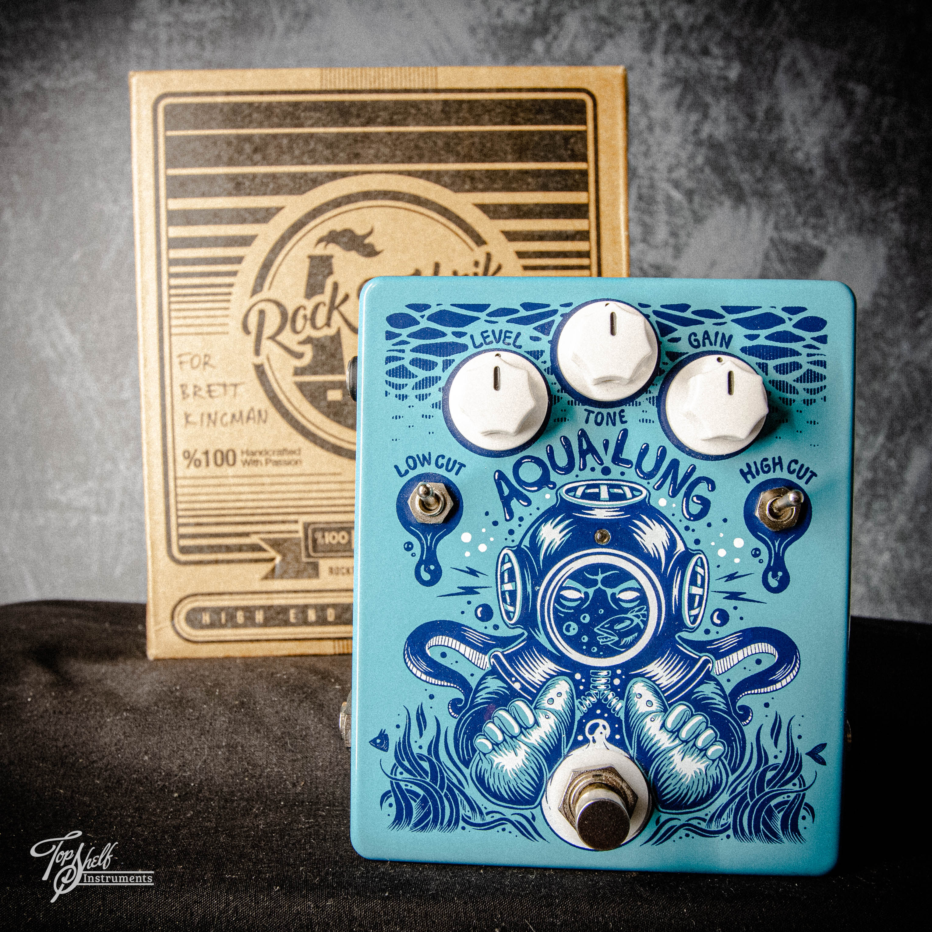Rokfabric Effects Aqua Lung Overdrive Pedal – Topshelf Instruments