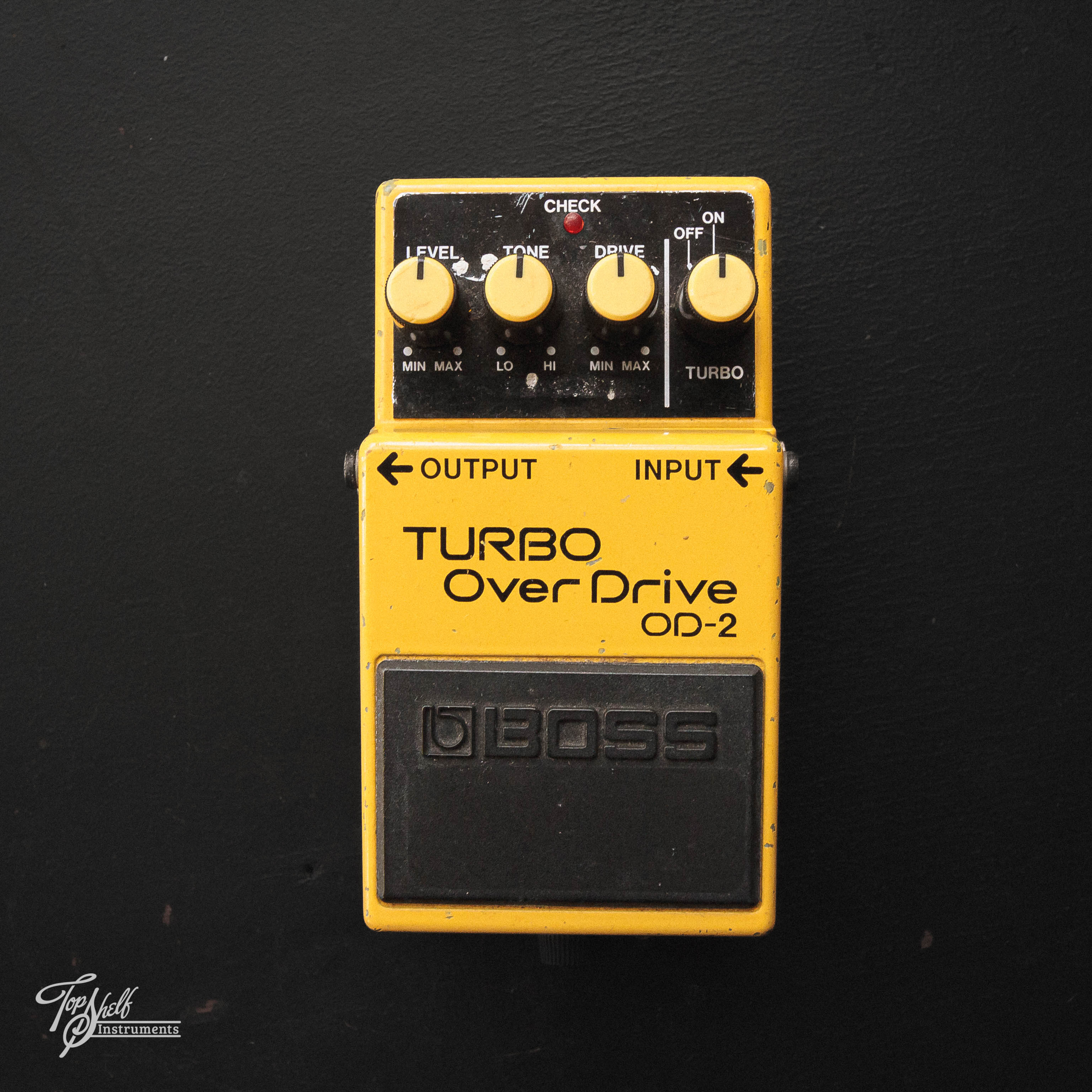 Boss OD-2 Turbo Overdrive Pedal 1989 – Topshelf Instruments