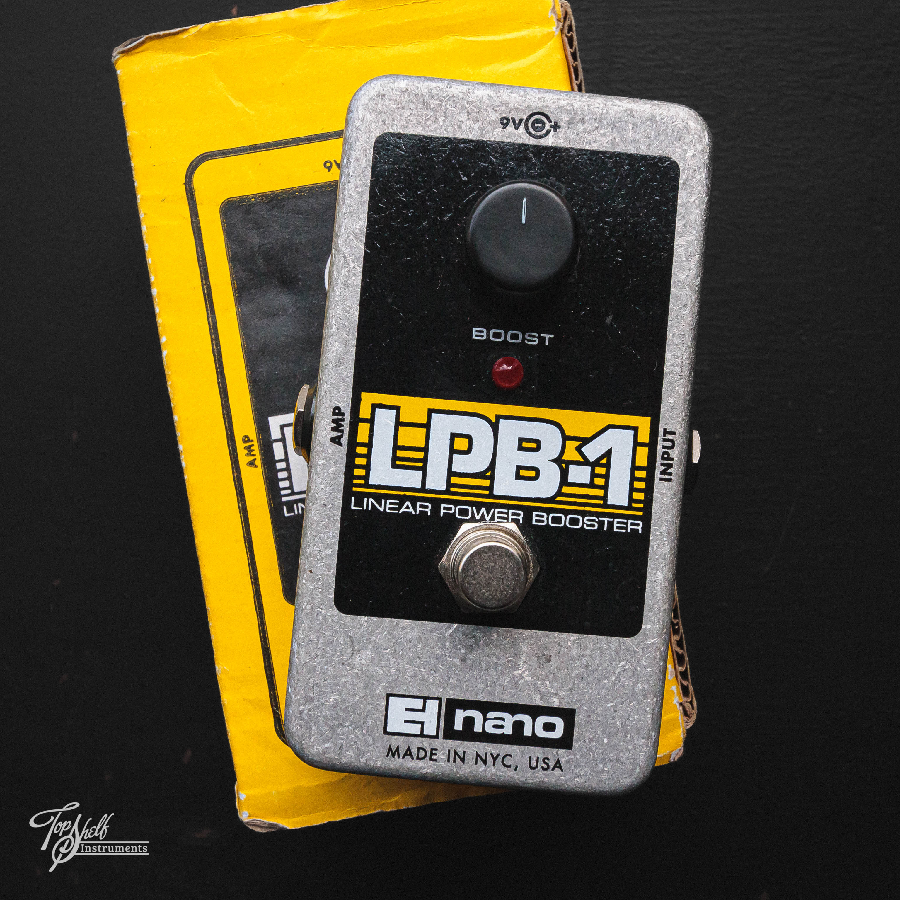 Electro-Harmonix LPB-1 Linear Power Booster Pedal – Topshelf Instruments