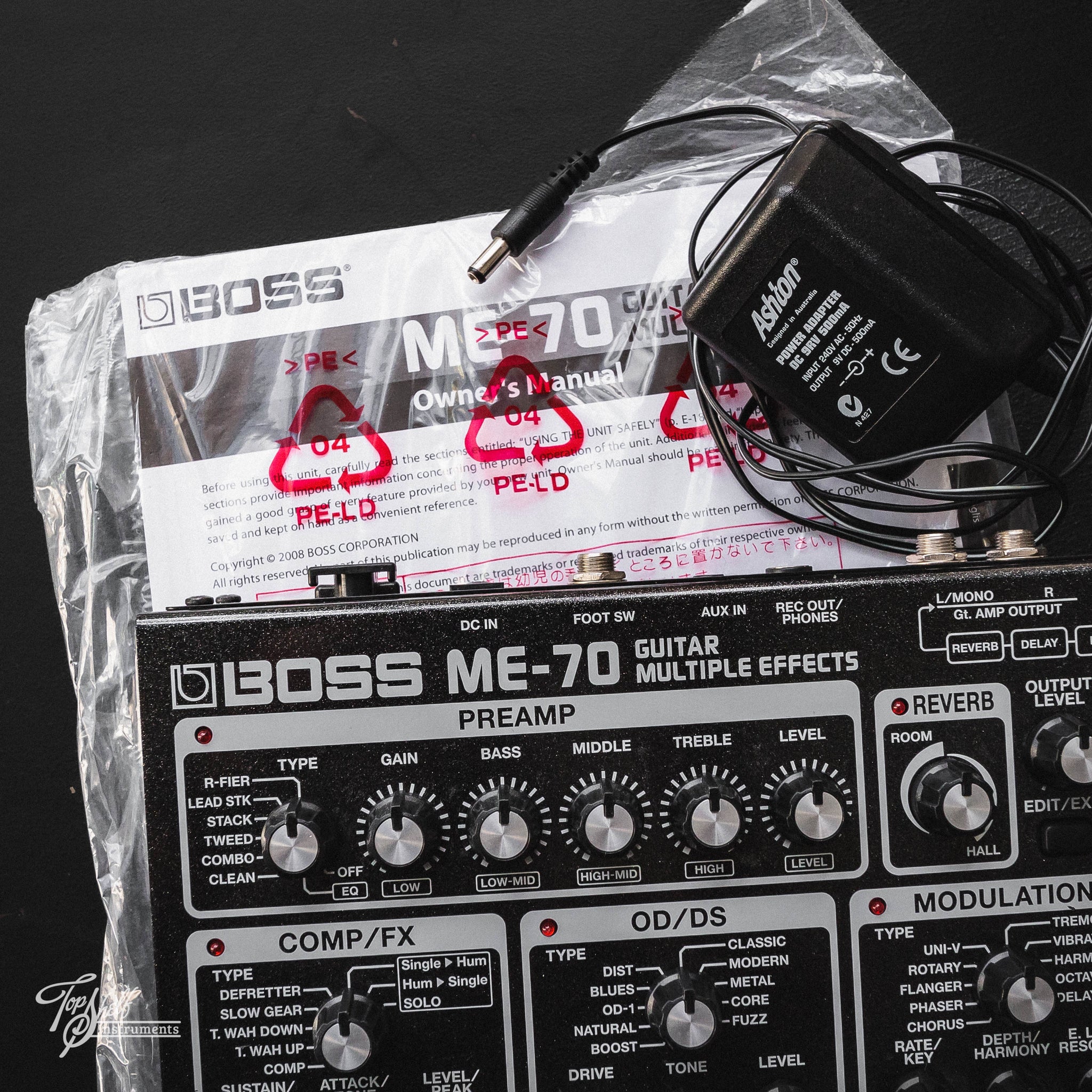 Boss ME-70 Guitar Multi Effects Unit – Topshelf Instruments
