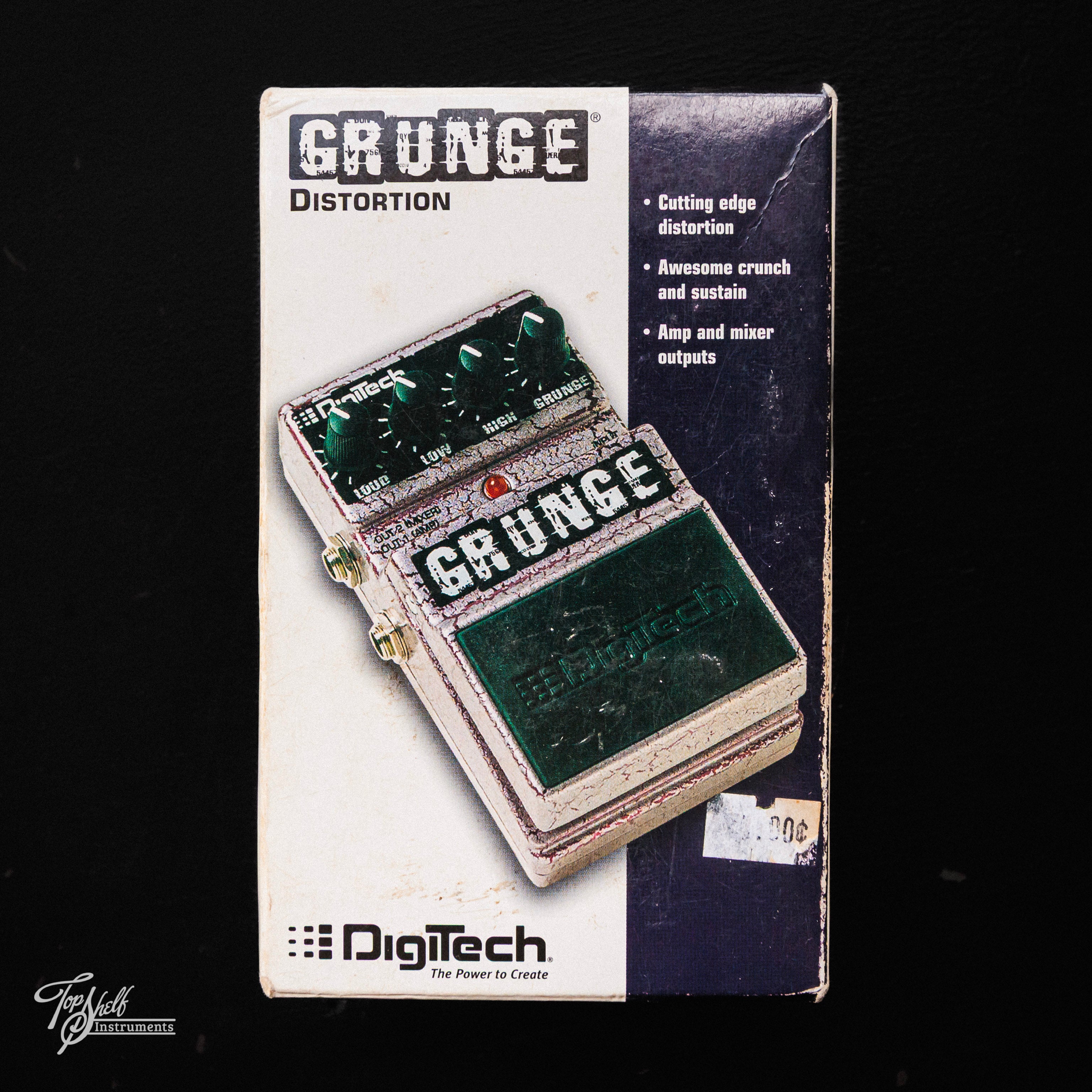 Digitech Grunge Distortion Pedal – Topshelf Instruments