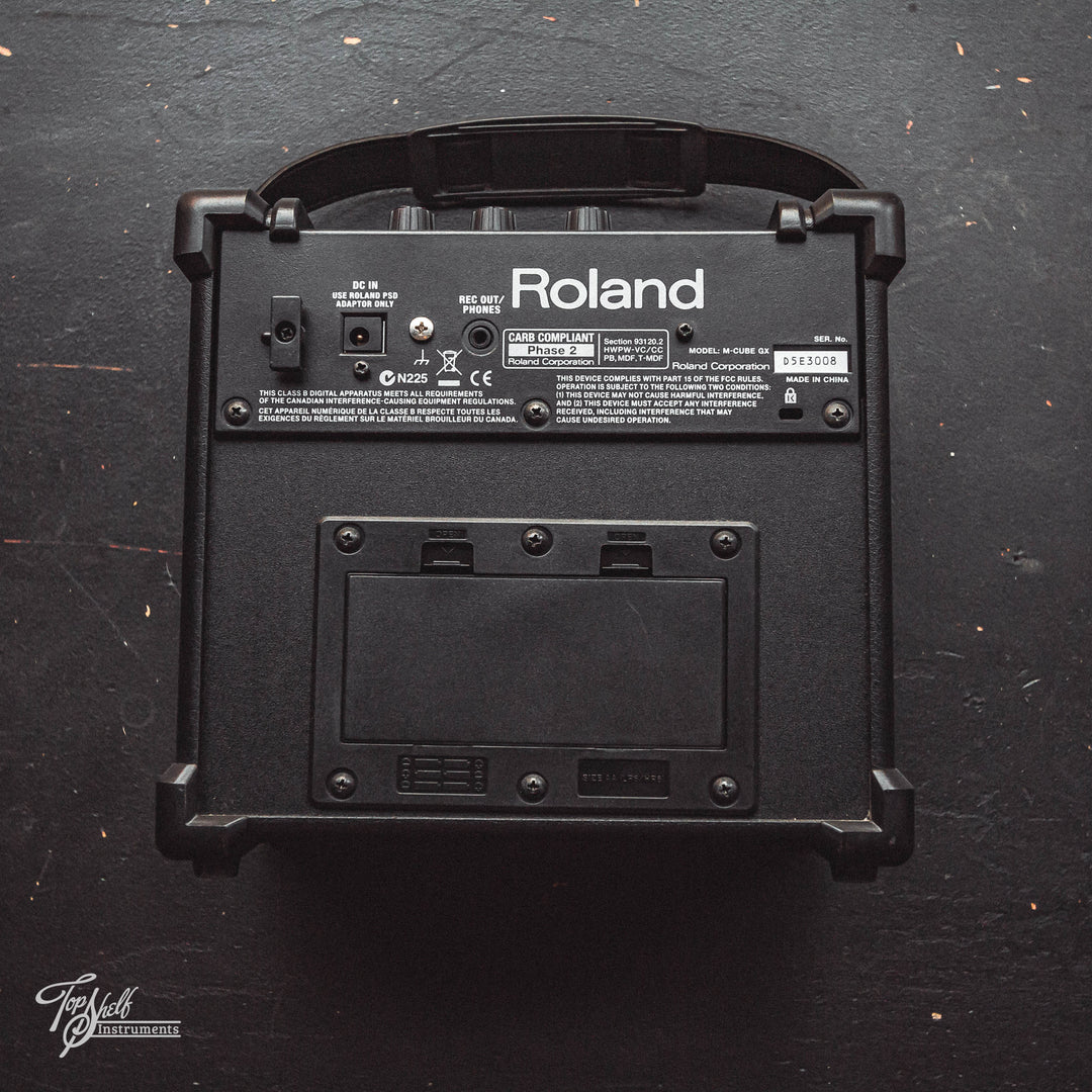 Roland Micro Cube GX Black 2W Portable Guitar Amp – Topshelf Instruments