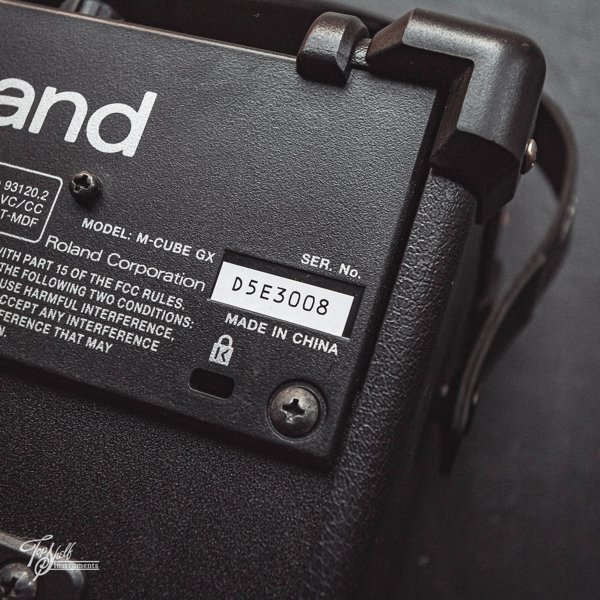 Roland Micro Cube GX Black 2W Portable Guitar Amp – Topshelf Instruments