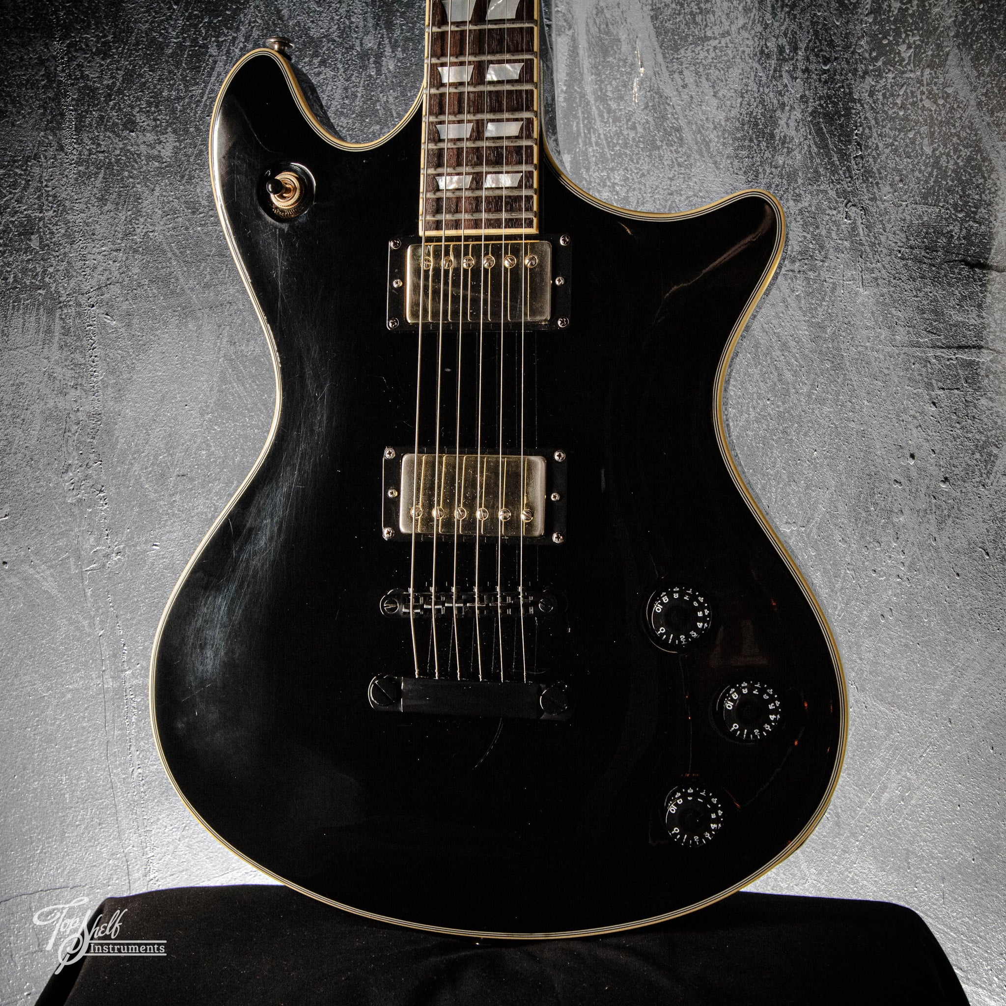Schecter Tempest Custom Black 2007 – Topshelf Instruments