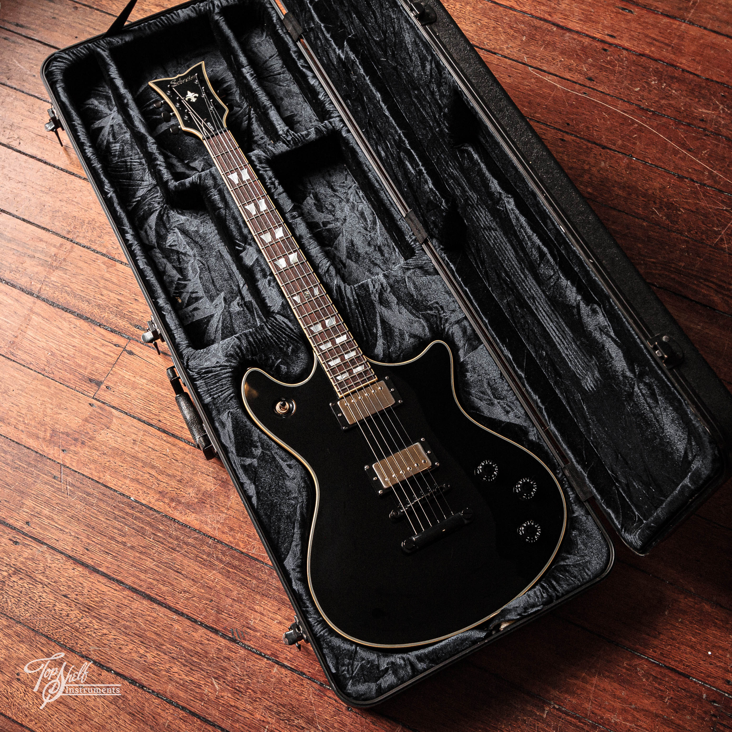 Schecter Tempest Custom Black 2007 – Topshelf Instruments