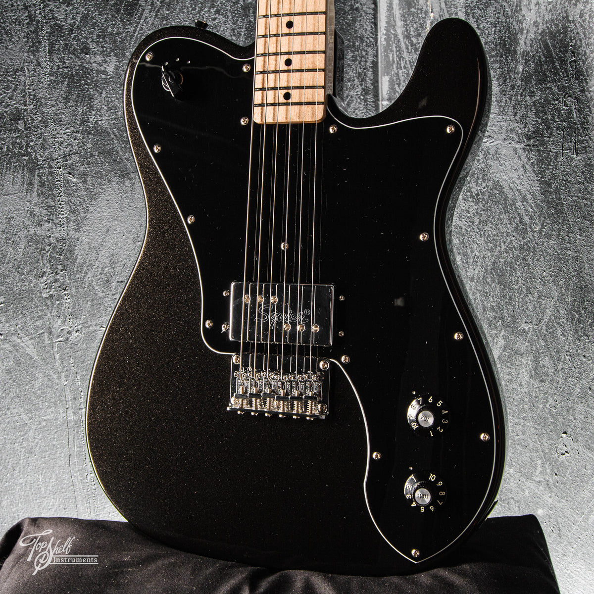 Squier Paranormal Esquire Deluxe Metallic Black 2023 – Topshelf Instruments