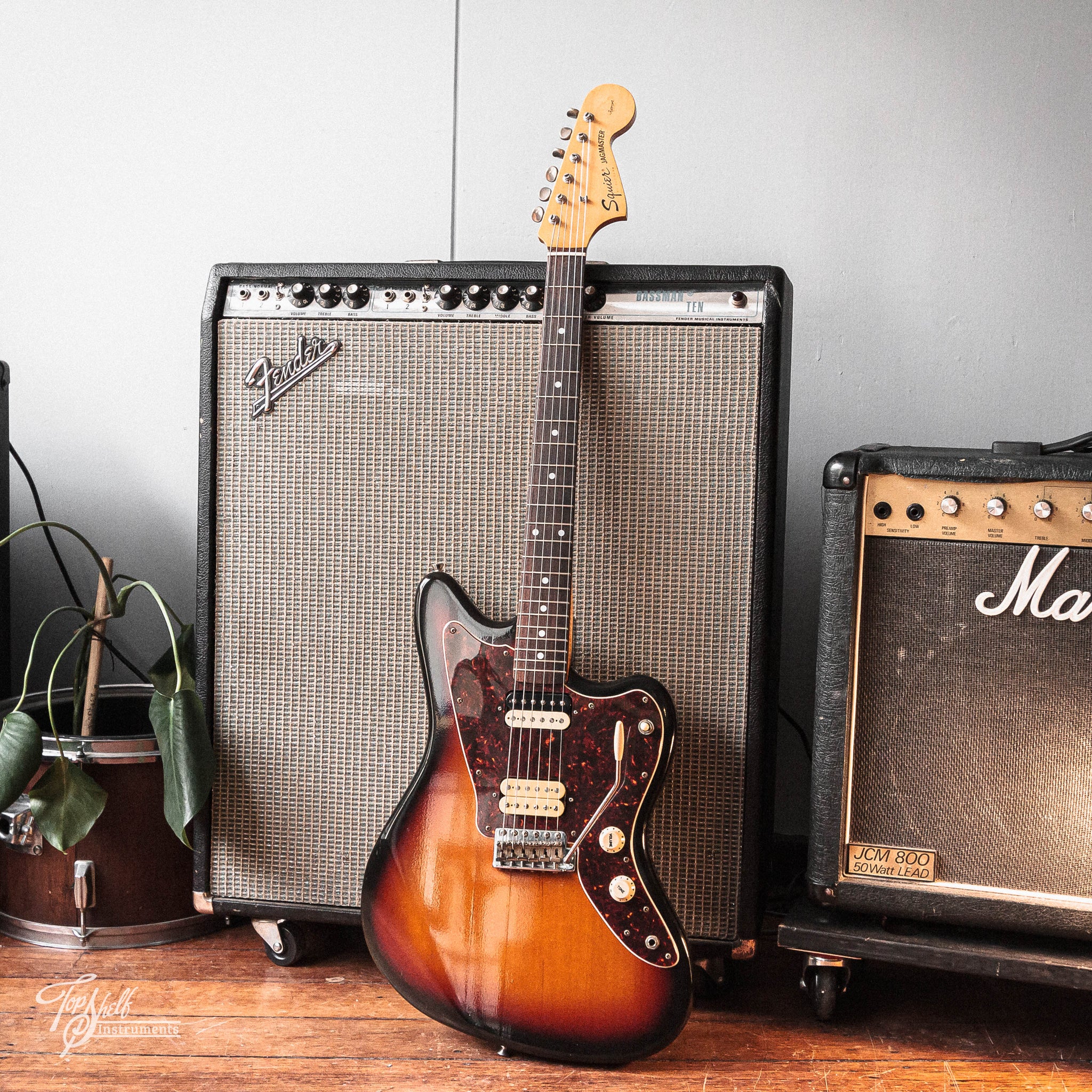 Squier Japan Vista Series Jagmaster Sunburst 1997 – Topshelf Instruments