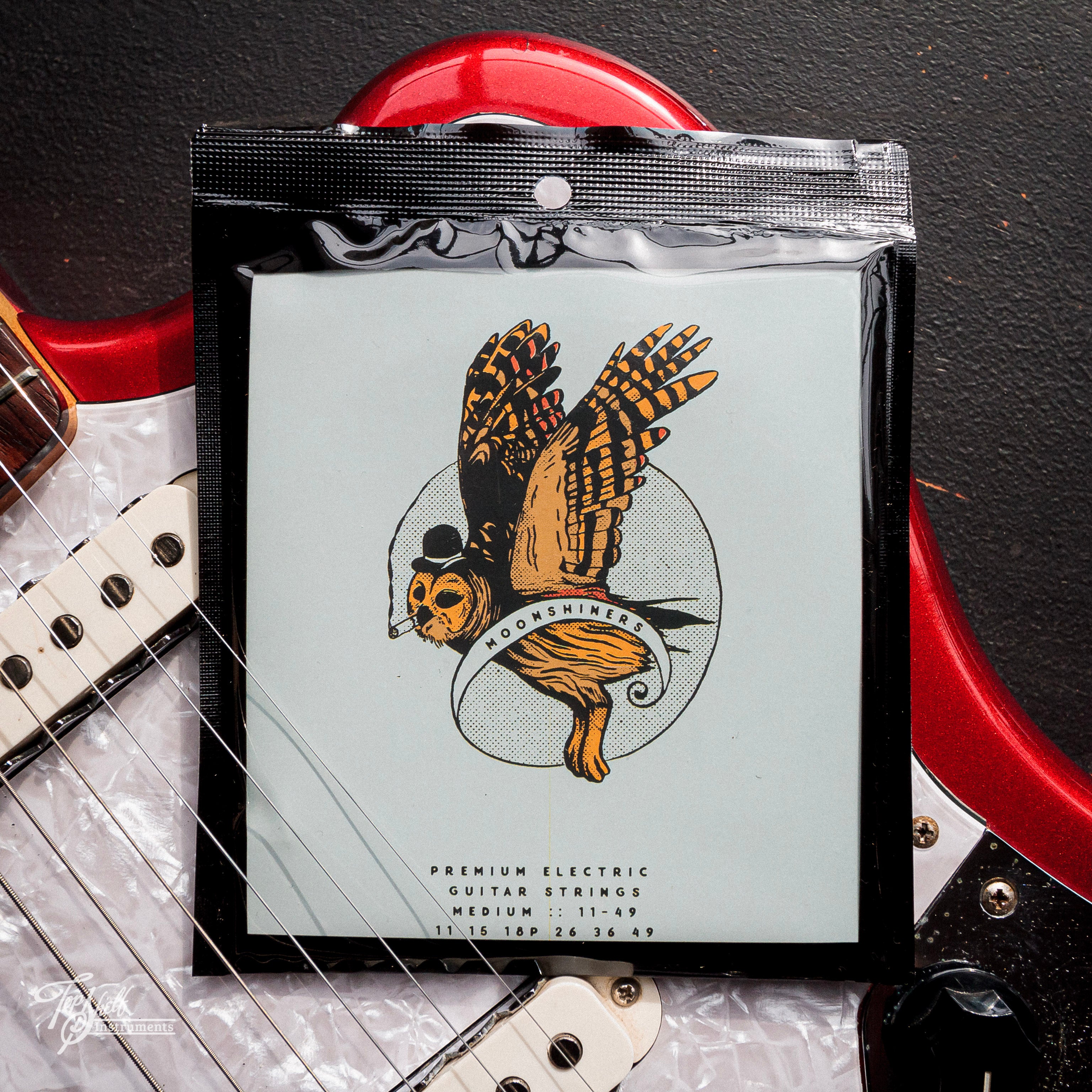 Moonshiners 11-49 Medium Premium Electric Guitar Strings – Topshelf ...