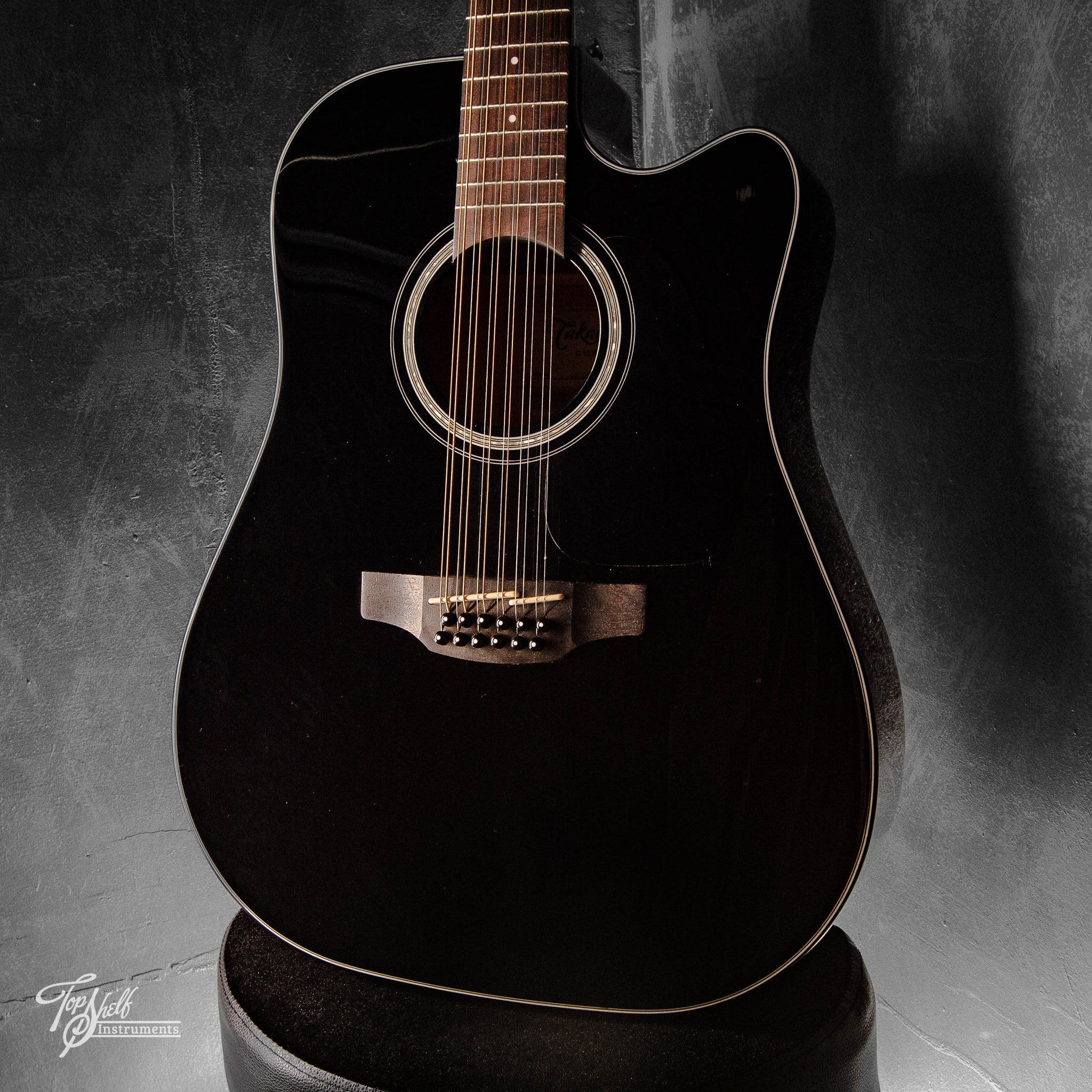 Takamine GD30CE-12 12-String Acoustic/Electric Black 2020 – Topshelf ...