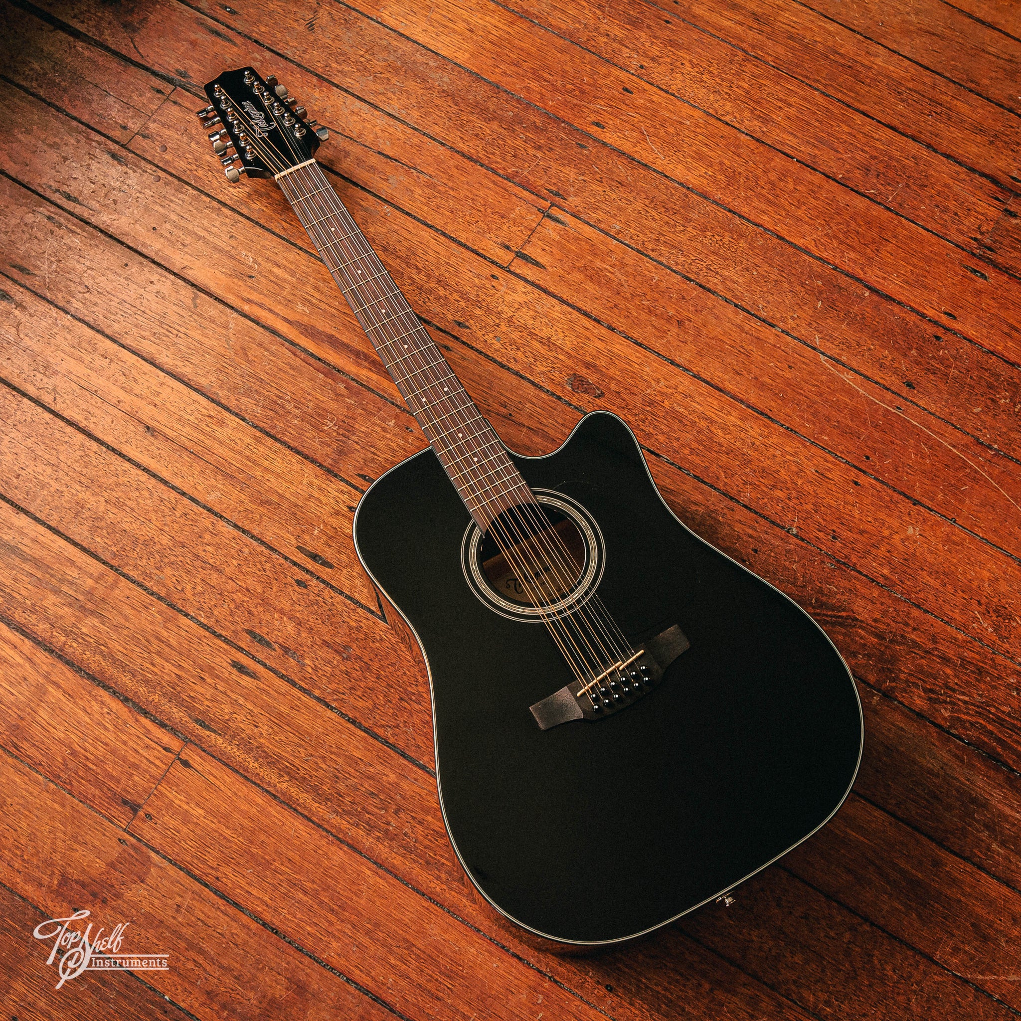 Takamine GD30CE-12 12-String Acoustic/Electric Black 2020 – Topshelf ...