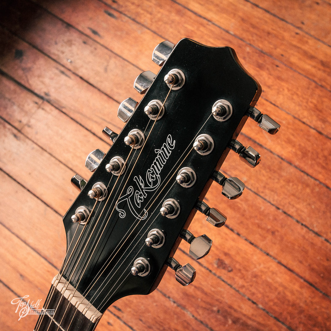Takamine GD30CE-12 12-String Acoustic/Electric Black 2020 – Topshelf ...