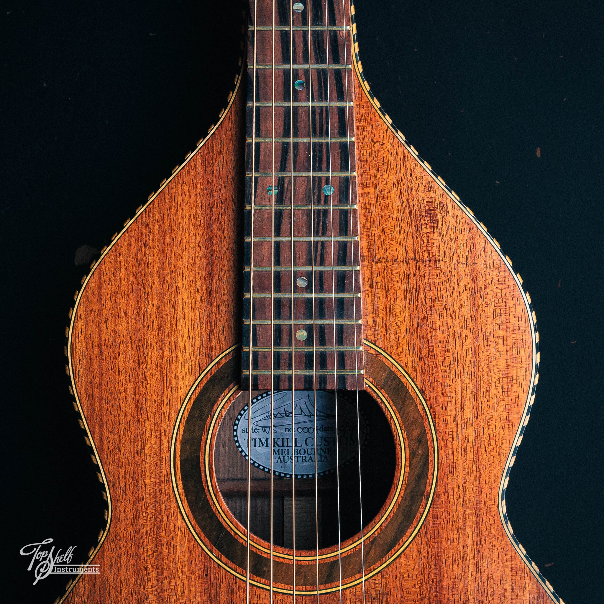 Tim Kill Custom Weissenborn Acoustic Lap Steel Guitar 2004 – Topshelf ...