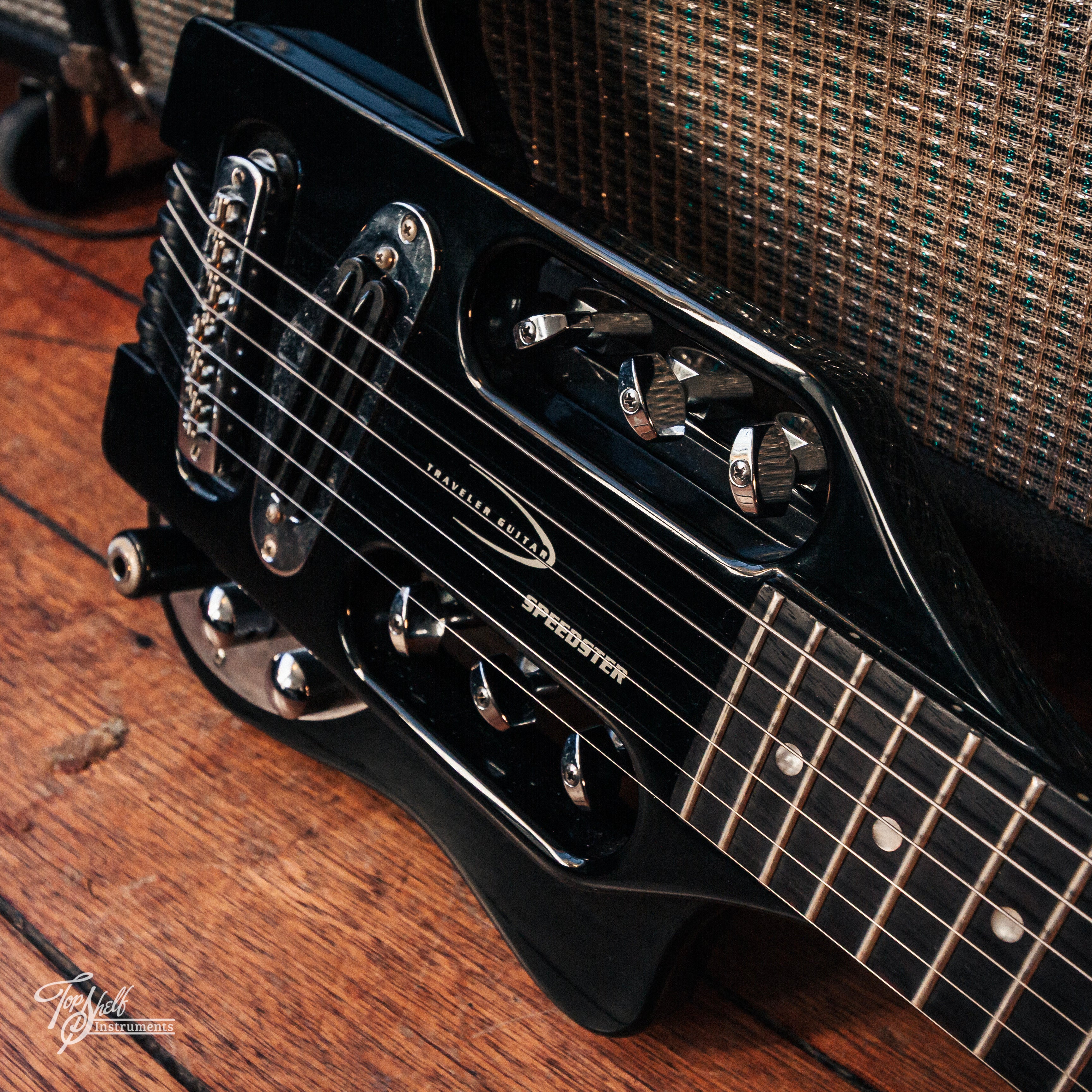 Traveler Guitar Speedster Standard Black 2023 – Topshelf Instruments