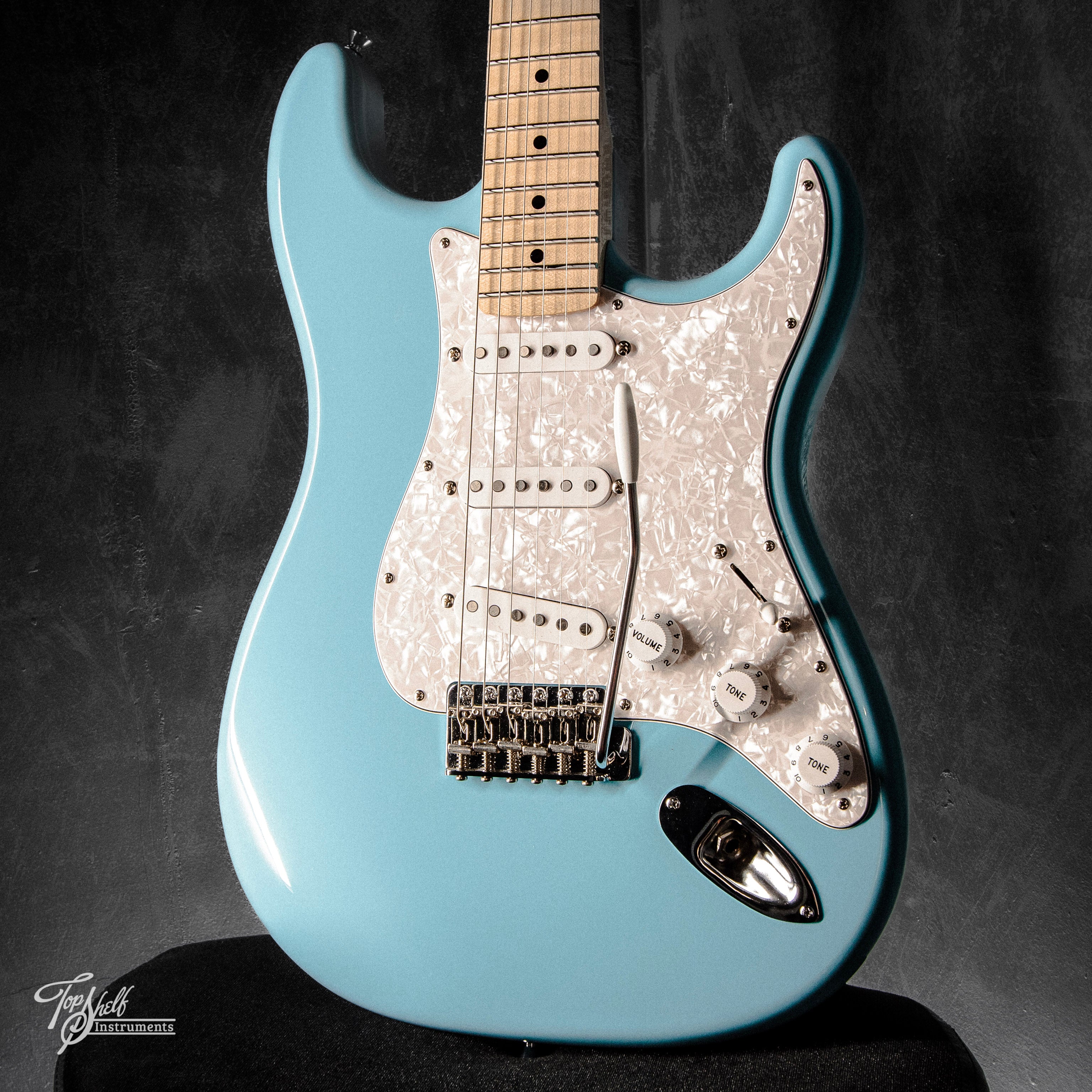 Warmoth ST-Style Build Sonic Blue 2020 – Topshelf Instruments