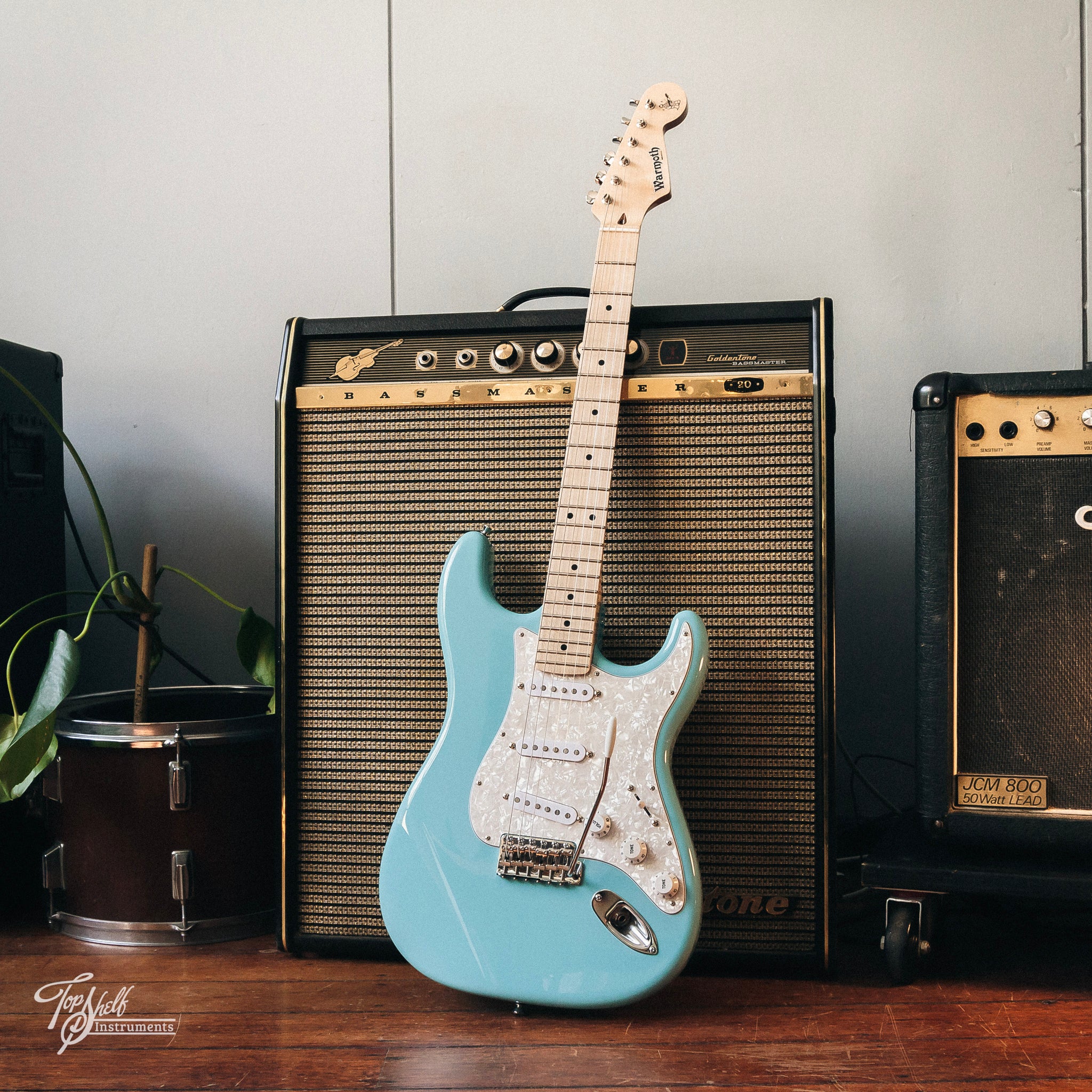 Warmoth ST-Style Build Sonic Blue 2020 – Topshelf Instruments