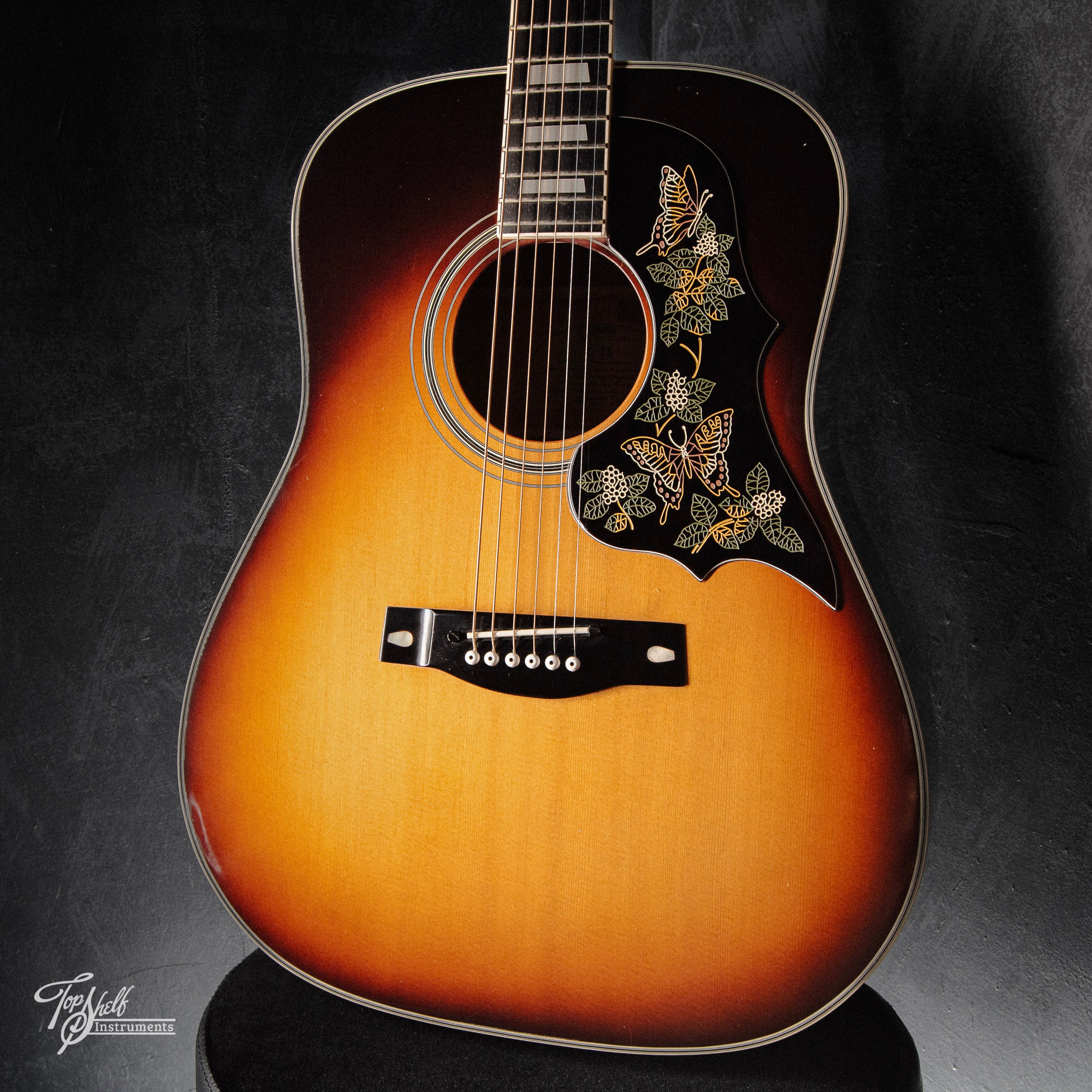 Yamaha L-7S Dreadnought Acoustic Sunburst 1979 – Topshelf Instruments