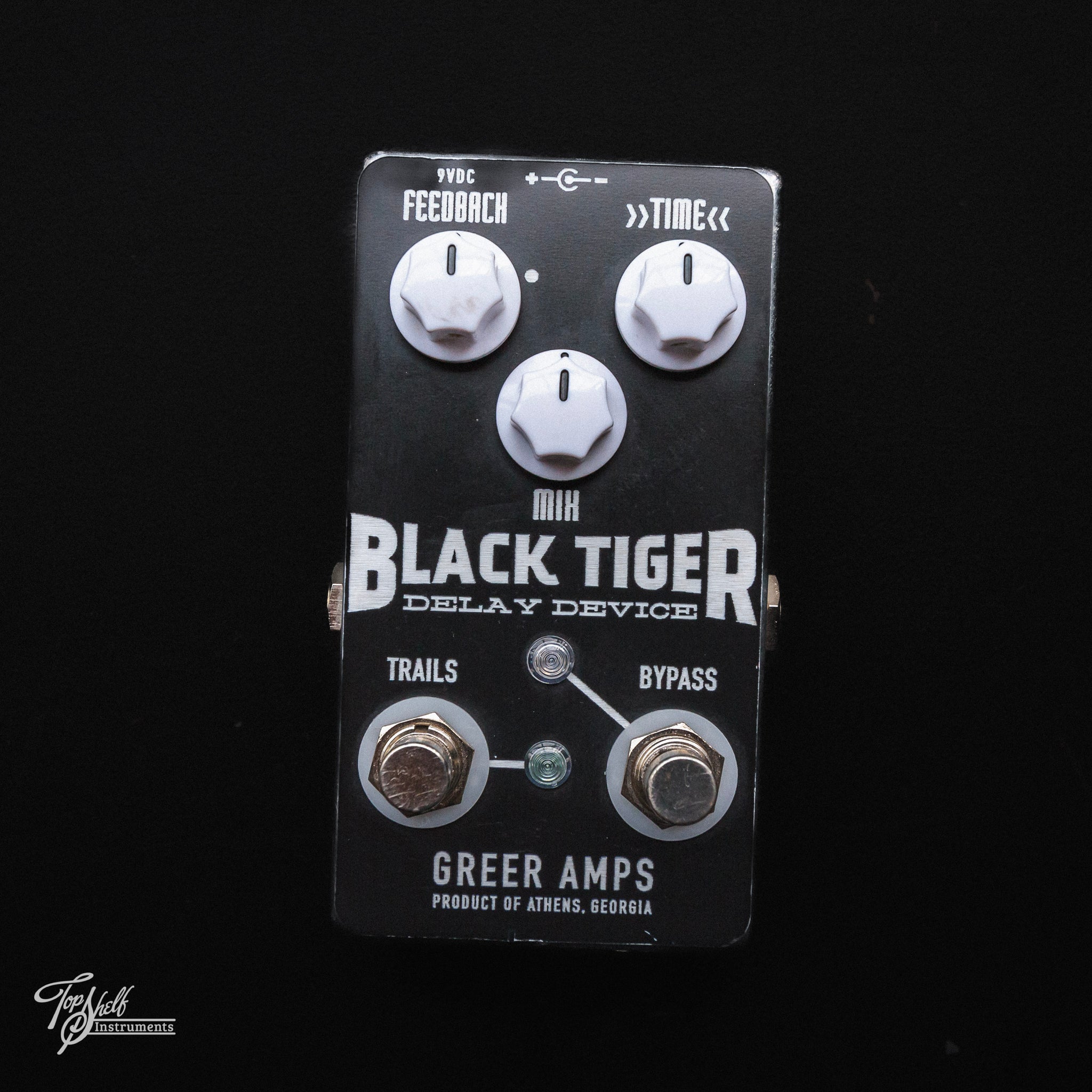 Greer Amps Black Tiger Delay Device Pedal – Topshelf Instruments