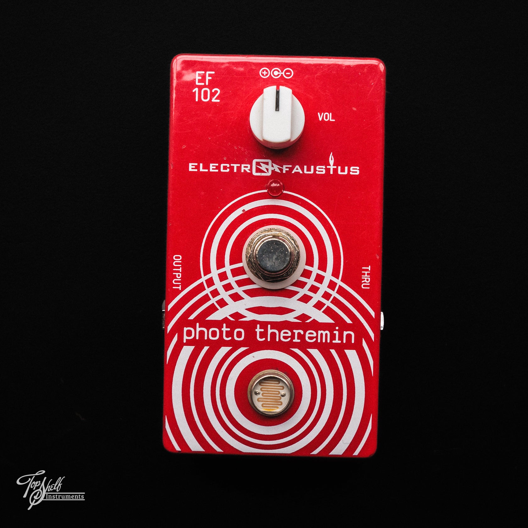 Electro Faustus EF102 Photo Theremin Pedal – Topshelf Instruments