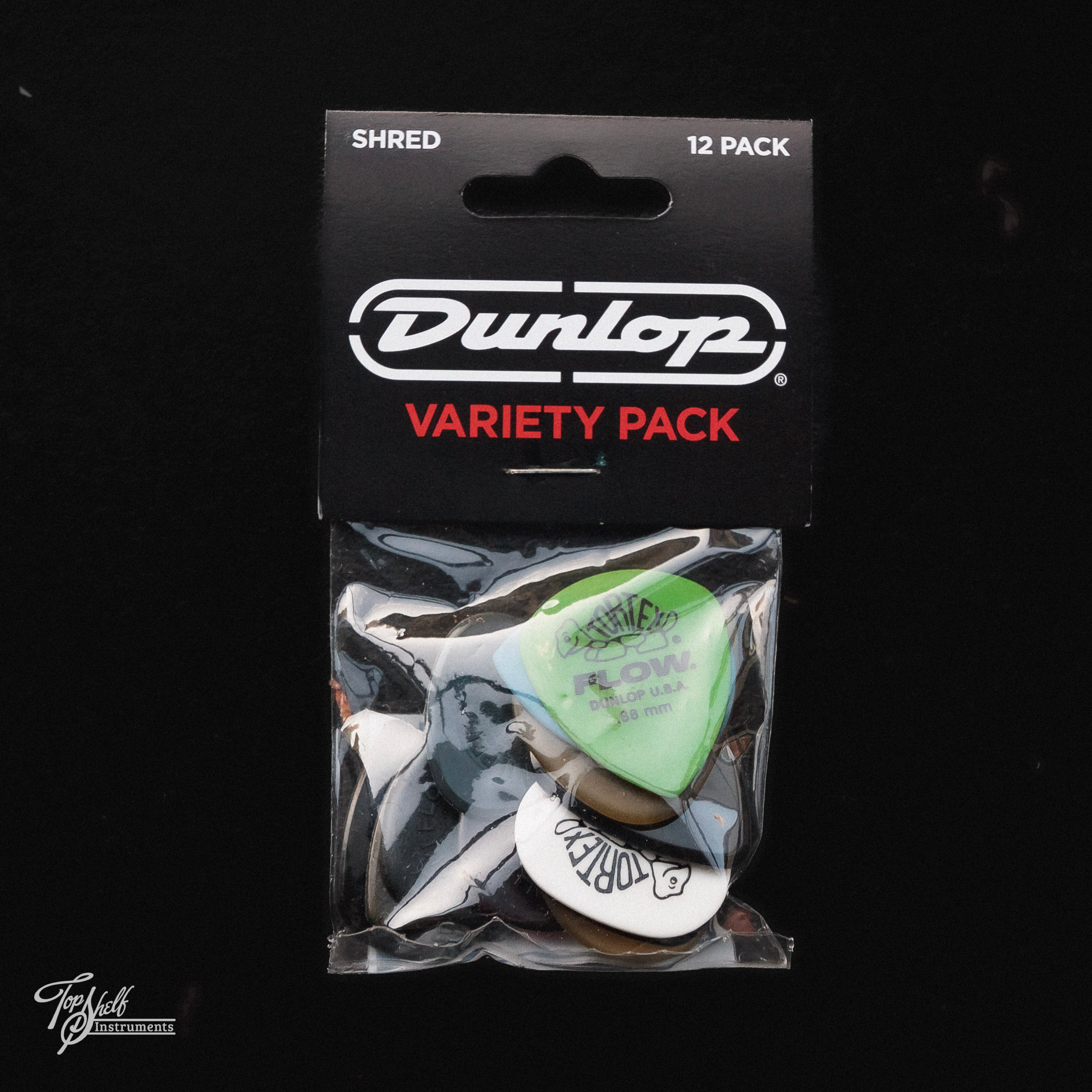 Dunlop JPVP118 Shred Pick Variety Pack 12-Pack – Topshelf Instruments