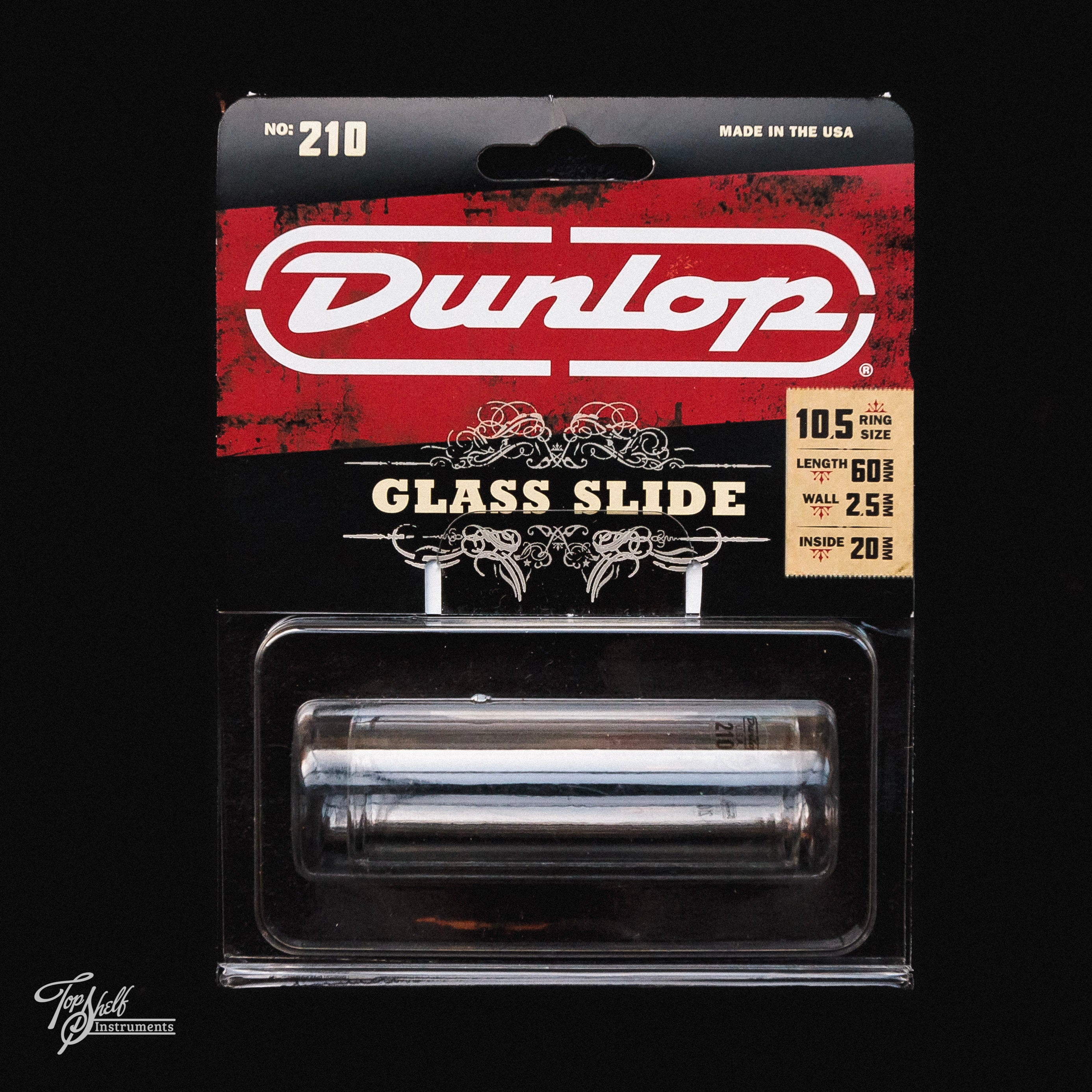 Dunlop J210 Medium Wall Glass Slide – Topshelf Instruments