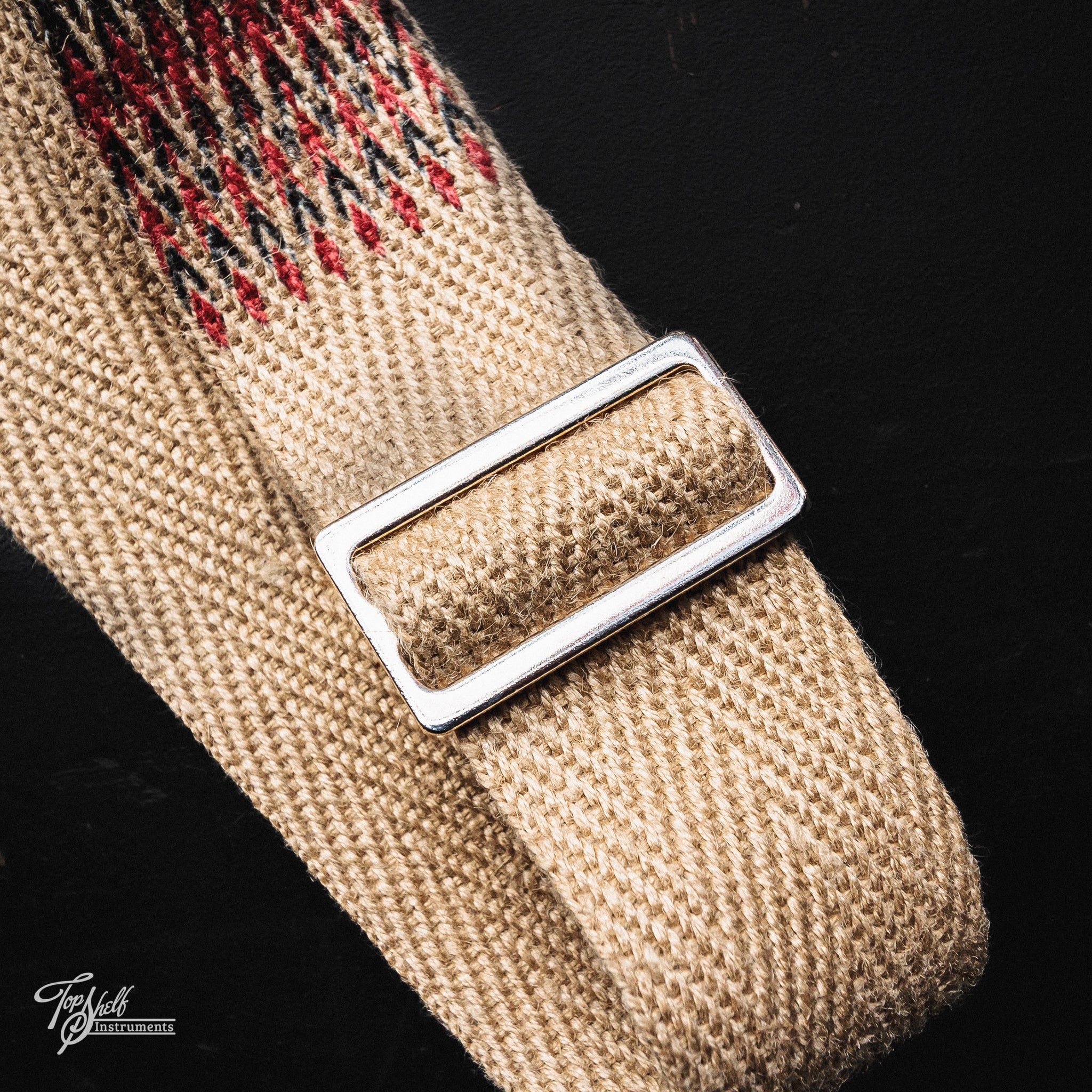 Levy's Vegan Hemp Guitar Strap - Towers – Topshelf Instruments