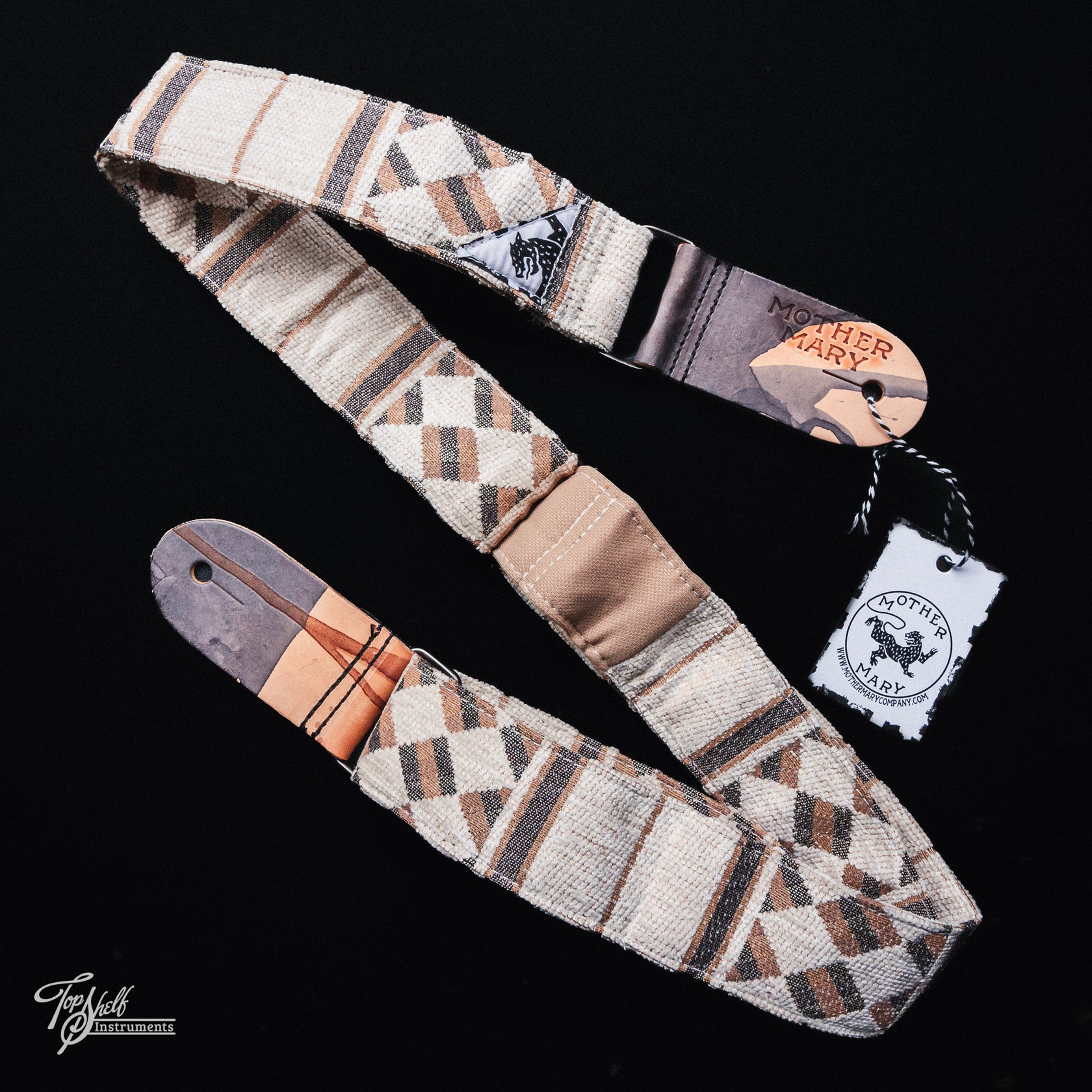 Mother Mary Handmade Guitar Strap - Victorian – Topshelf Instruments