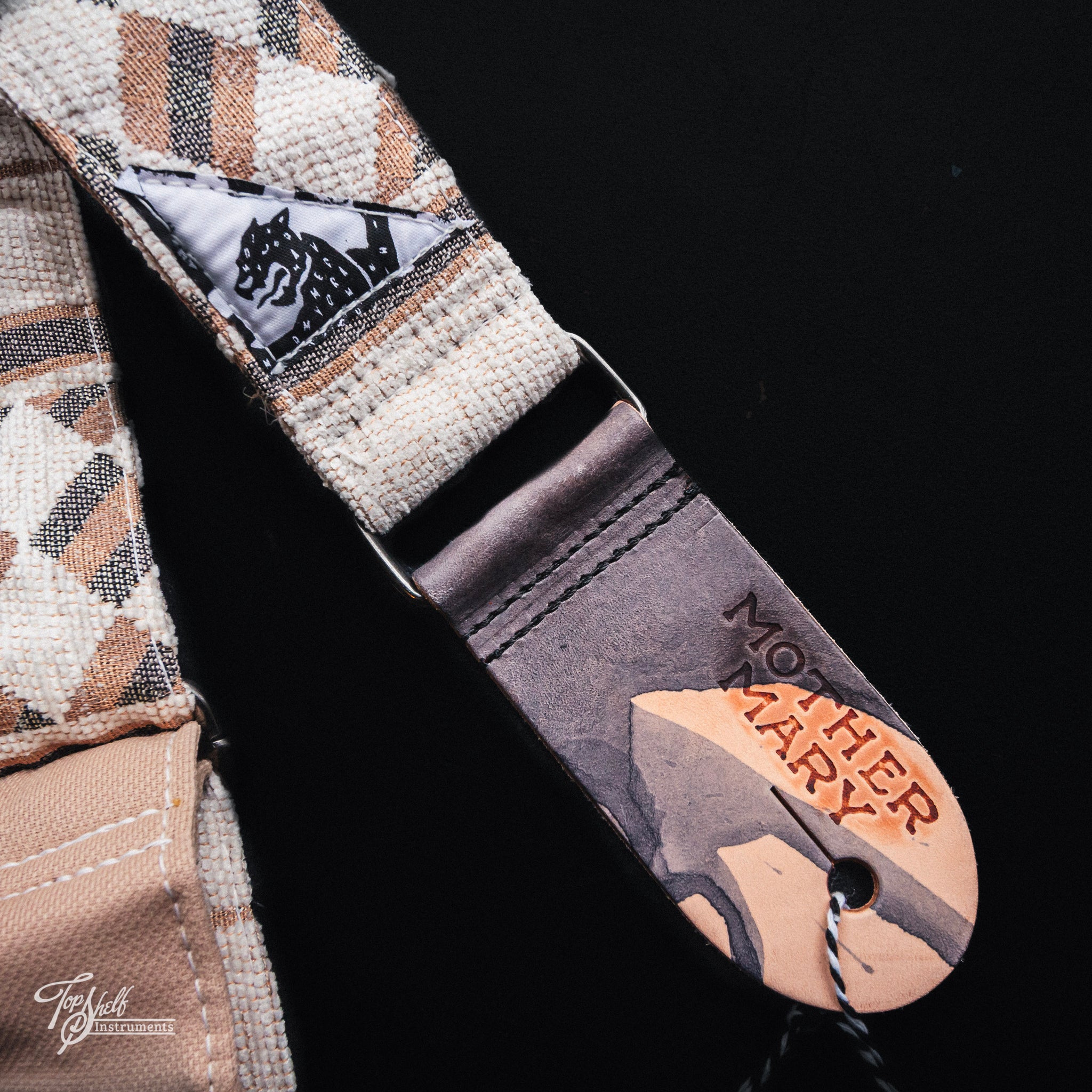 Mother Mary Handmade Guitar Strap - Victorian – Topshelf Instruments