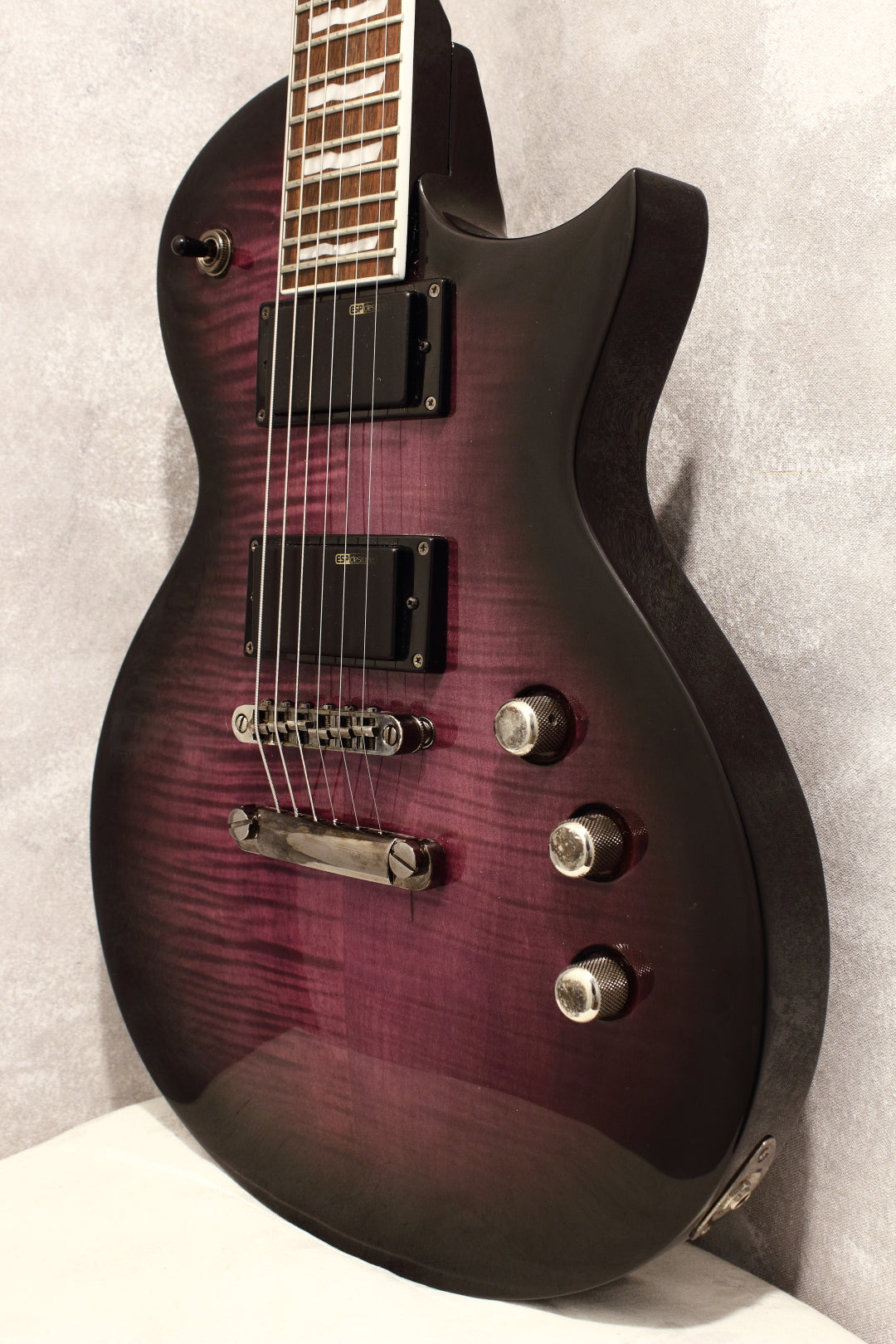 ESP LTD Eclipse EC330FM Purple Burst 2014 – Topshelf Instruments