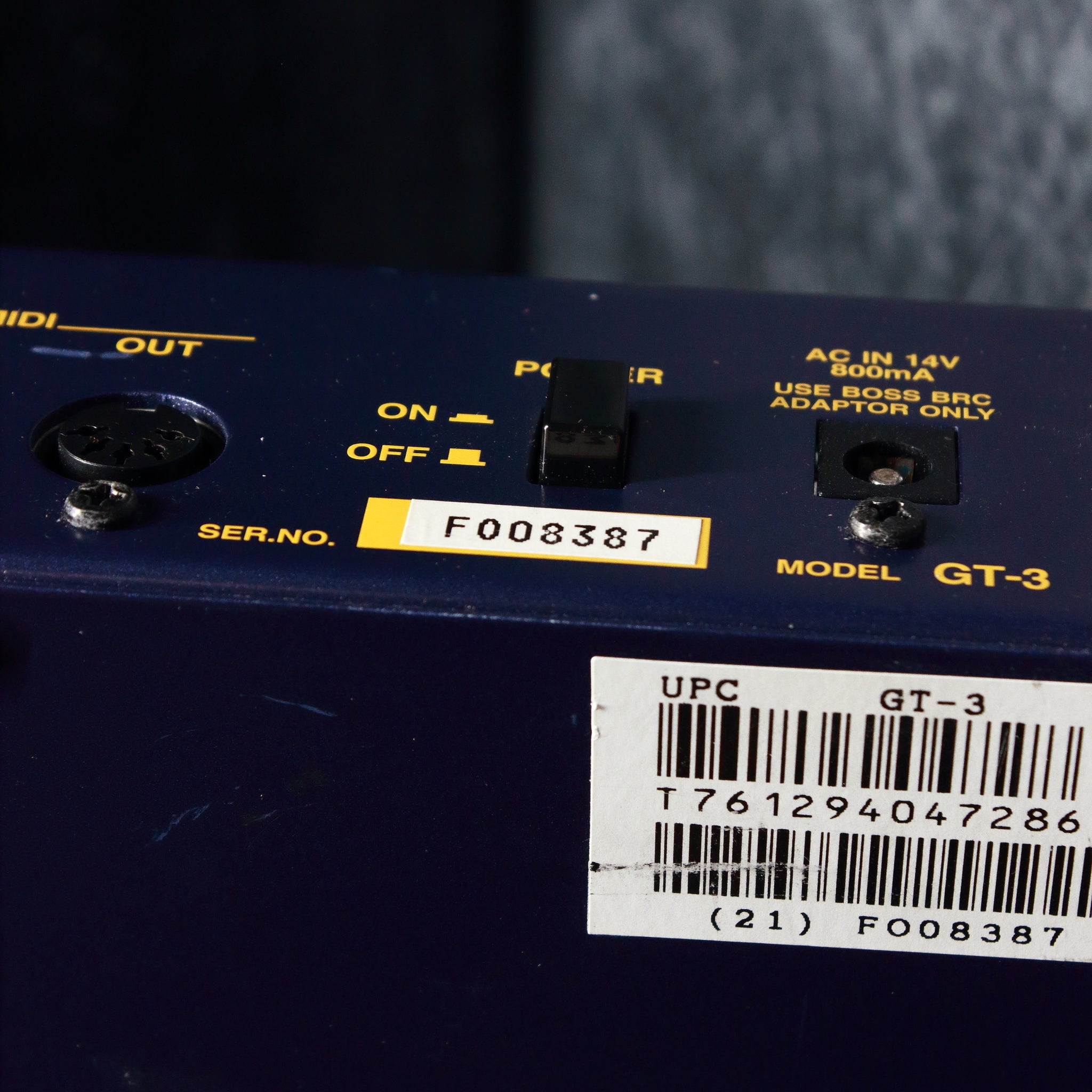 Boss GT-3 Guitar Effects Processor – Topshelf Instruments