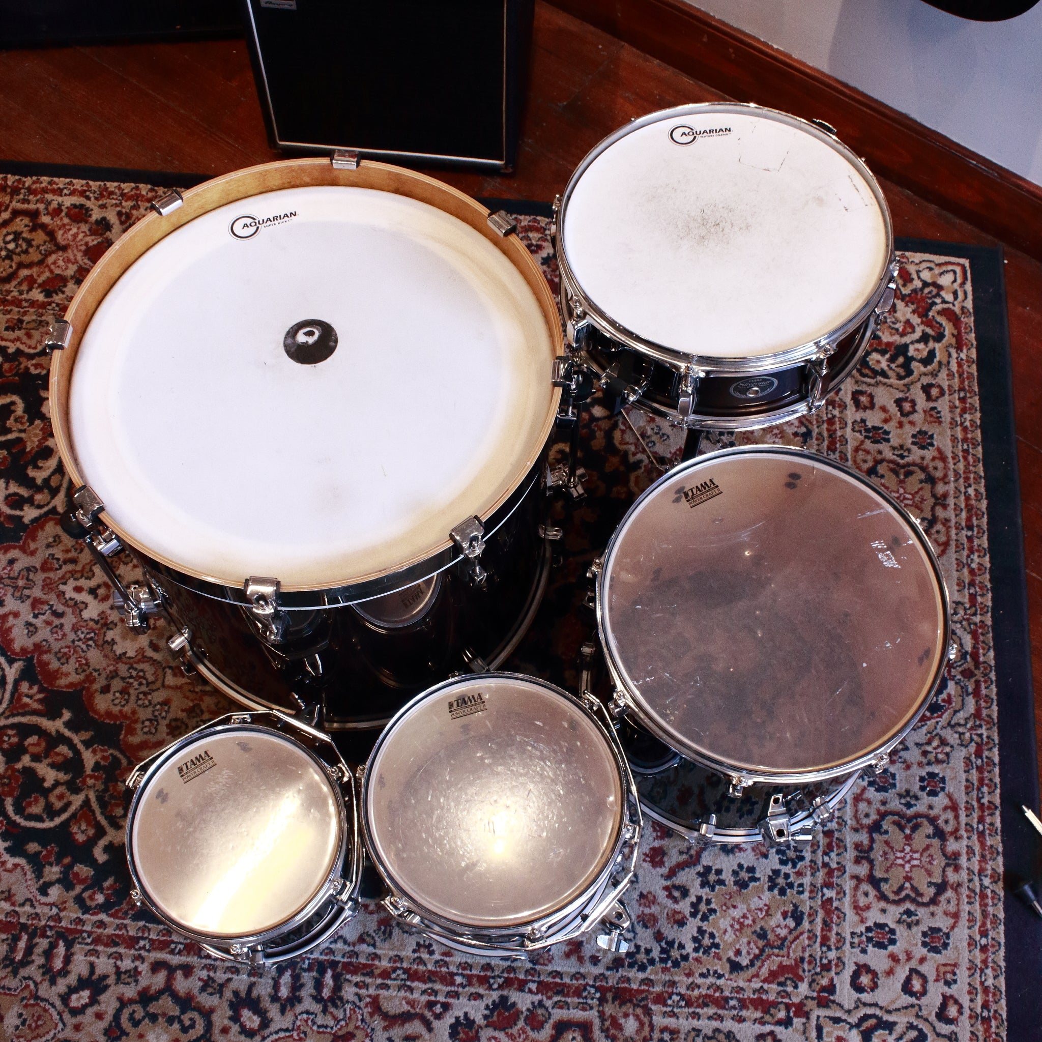 TAMA Silverstar Five Piece Shell Pack (VL52KS) Dark Mocha Fade ...