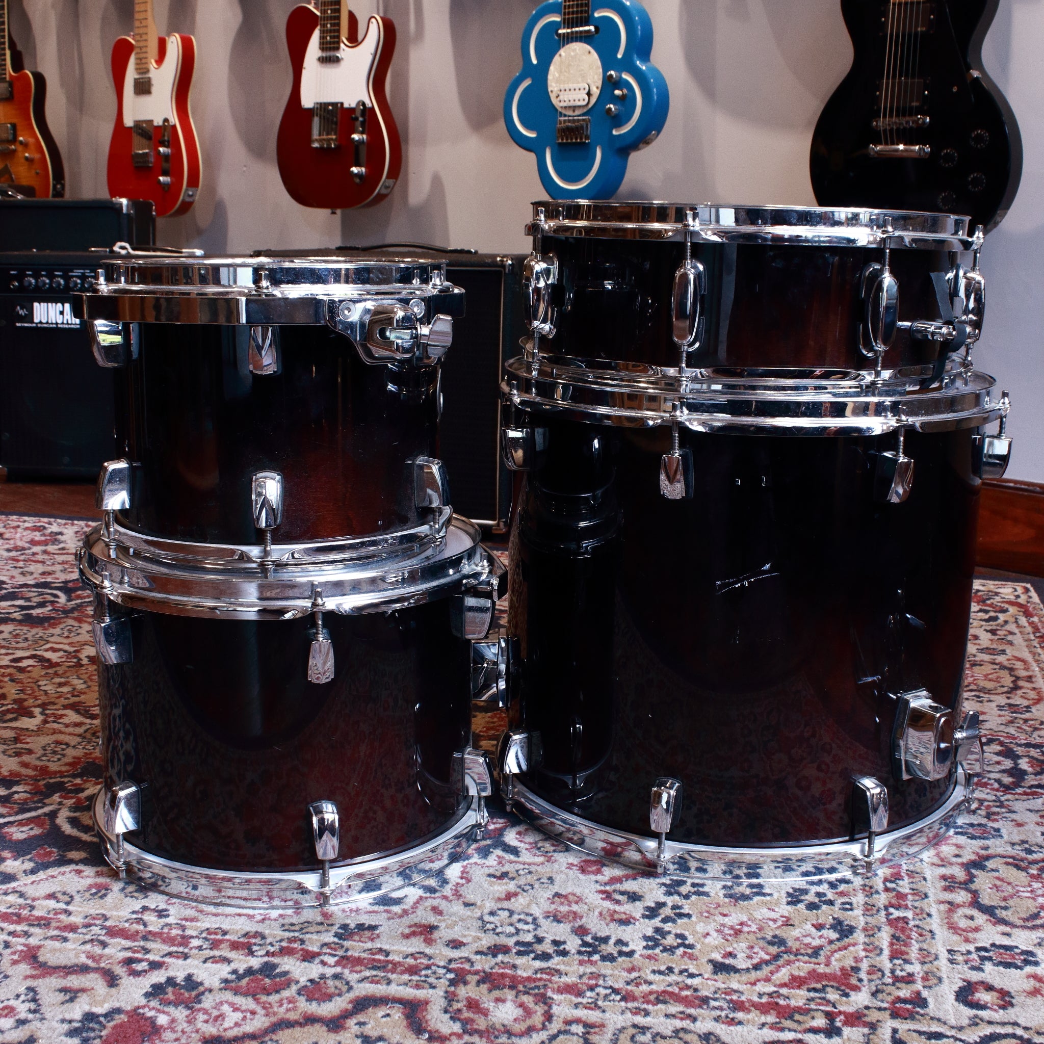 TAMA Silverstar Five Piece Shell Pack (VL52KS) Dark Mocha Fade ...