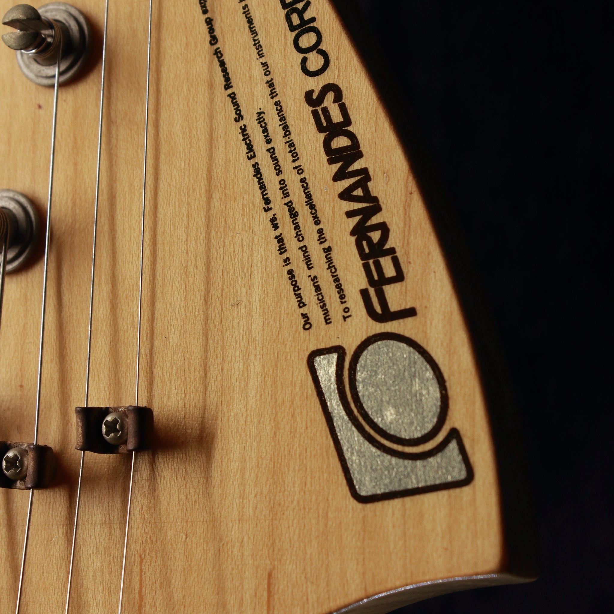 Fernandes Stone Logo FST-50 Olympic White 1978 – Topshelf Instruments