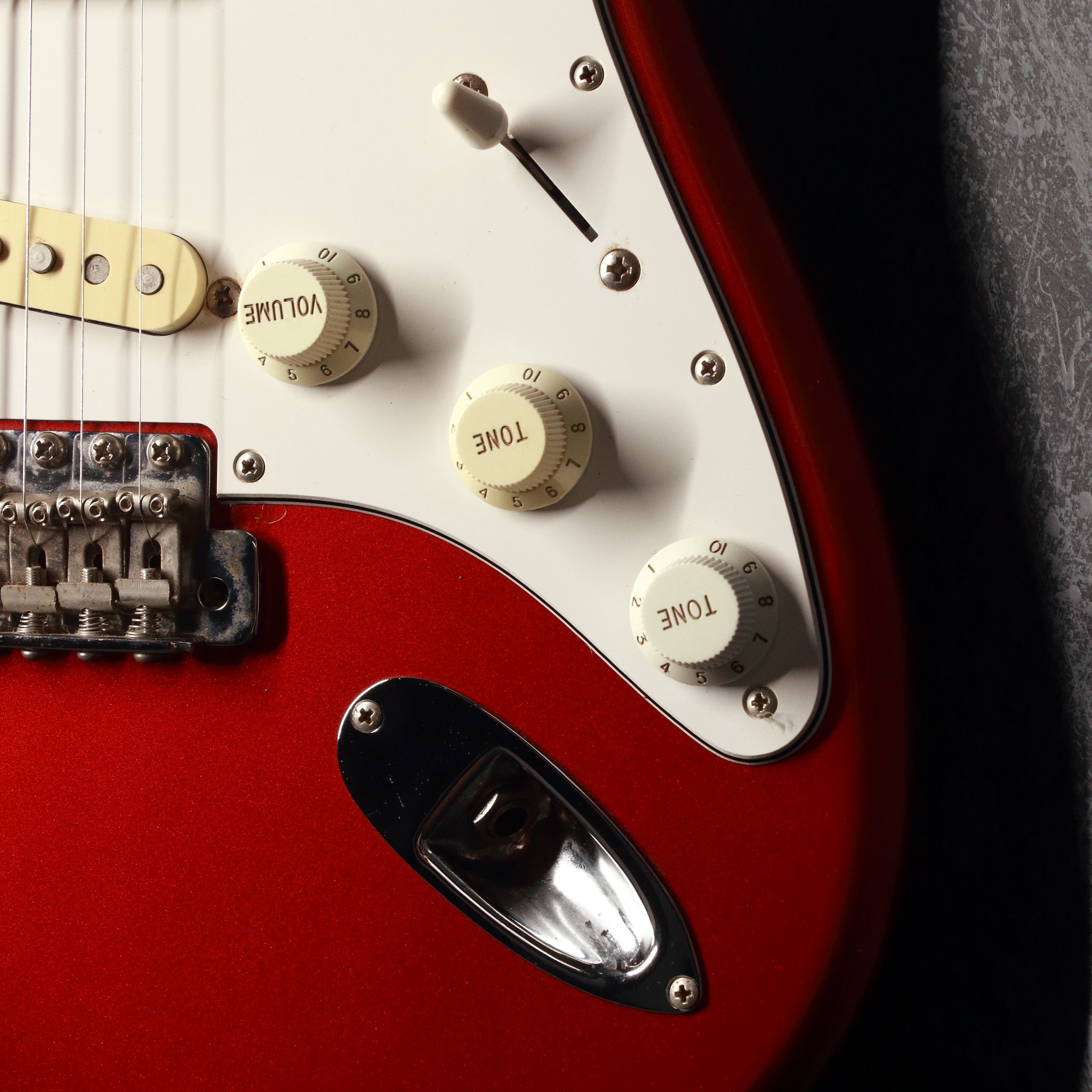 Fender Japan Standard Stratocaster ST43 Candy Apple Red 2007 – Topshelf ...