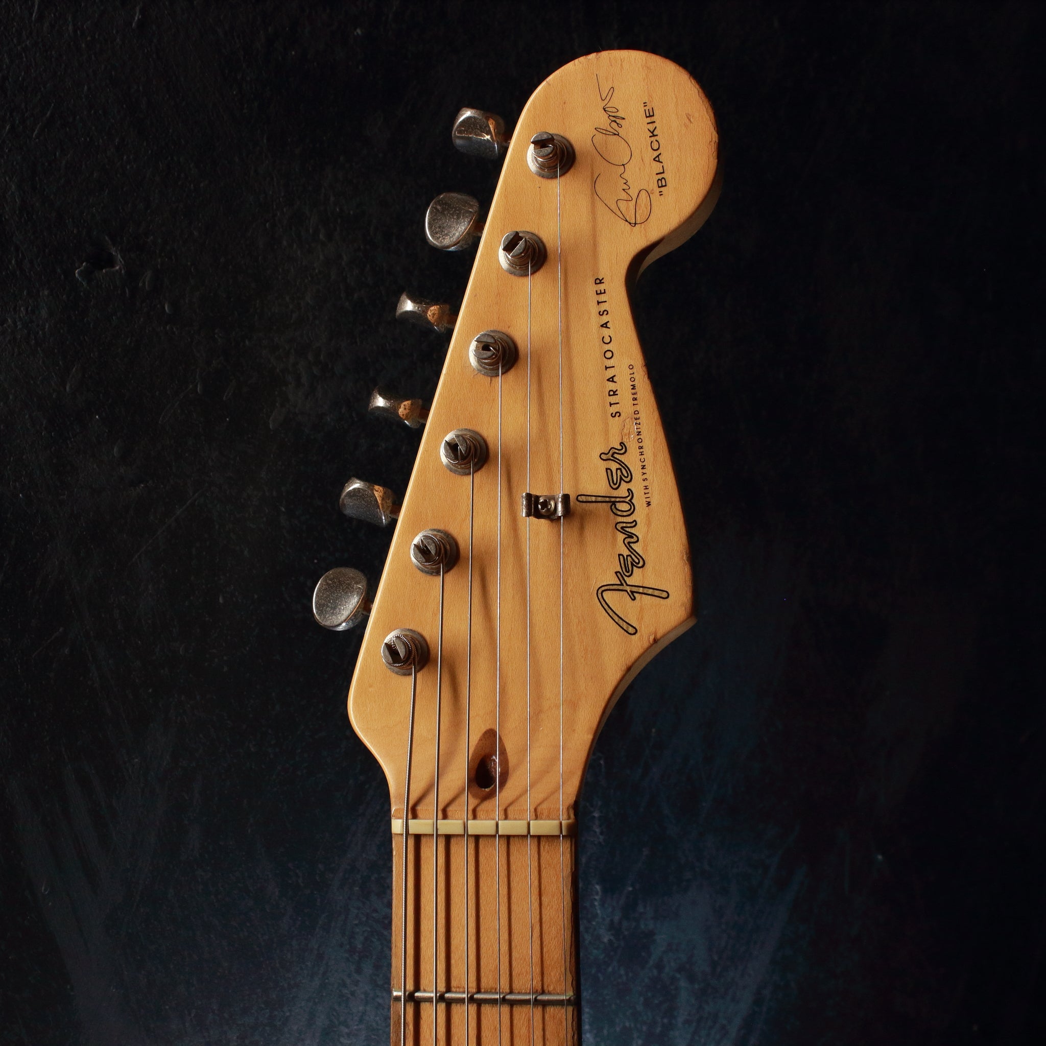 Fender Eric Clapton 'Blackie' Stratocaster Black 1998 – Topshelf ...