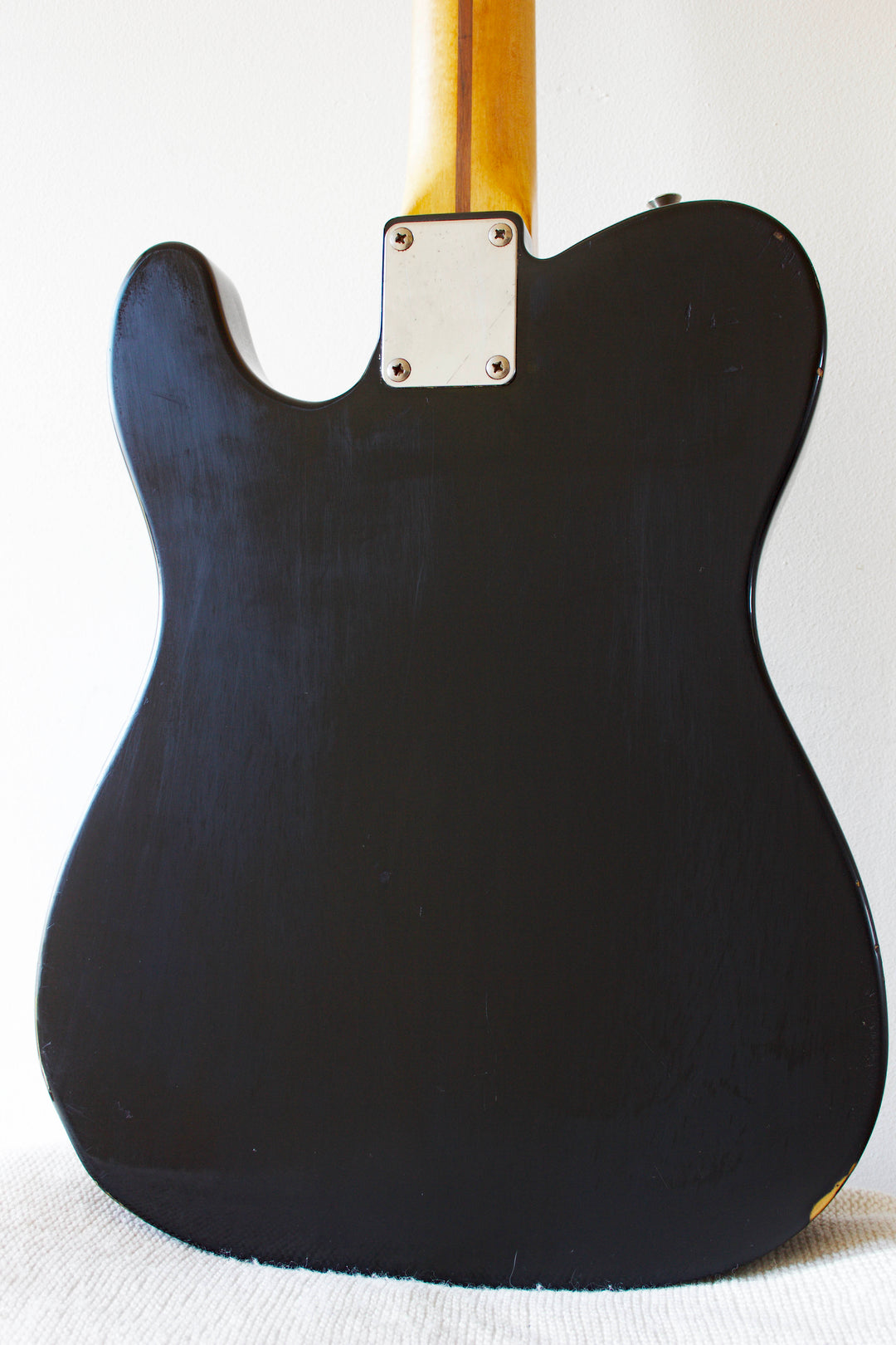 Squier MIJ Silver Series Fat Tele Black 1993/4 – Topshelf Instruments