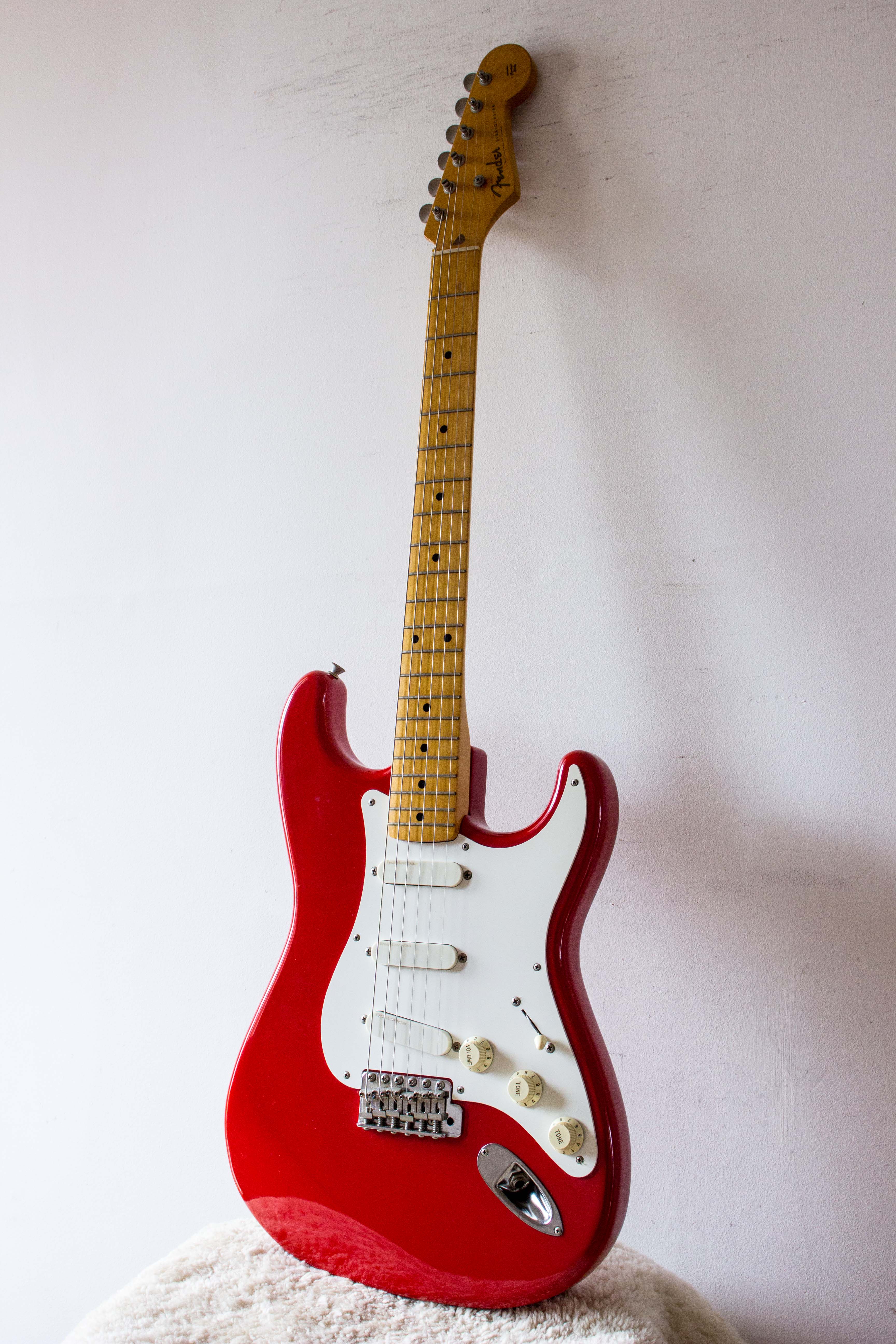 Fender Japan '54 Reissue Stratocaster ST54-85LS Torino Red 1990 ...