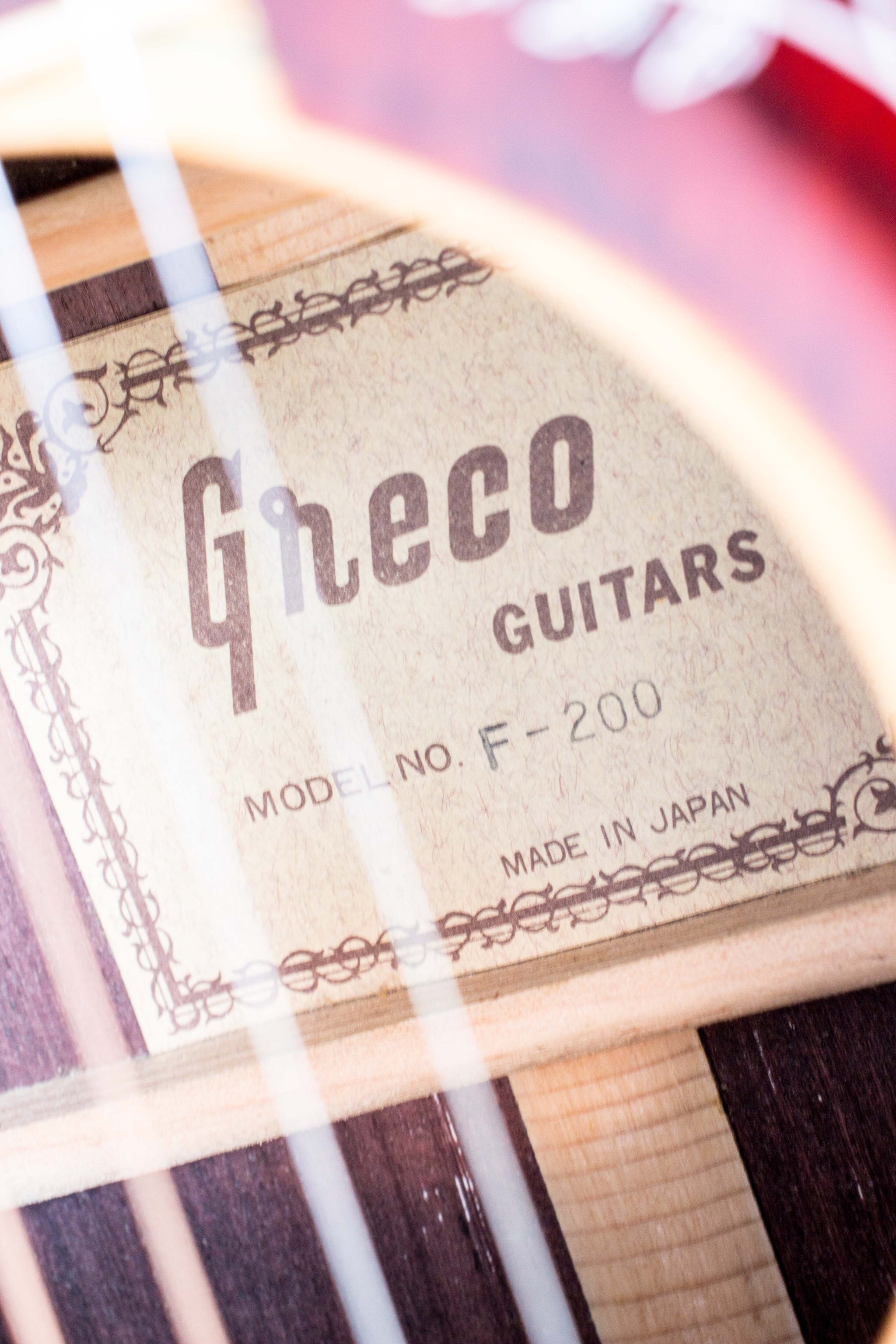 Greco F-200 Dreadnought Acoustic 1973 – Topshelf Instruments