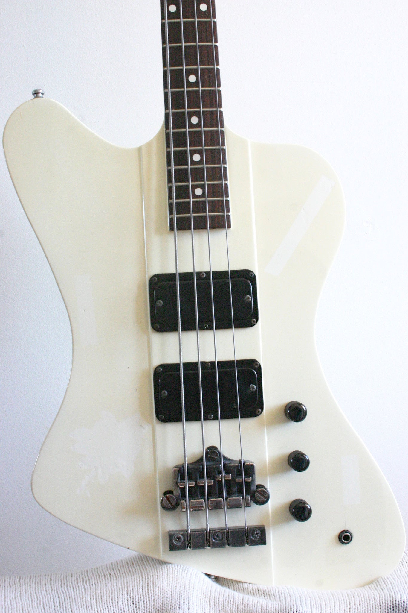 Used Greco Bass Non-Reverse Thunderbird Aged White 1989 – Topshelf ...