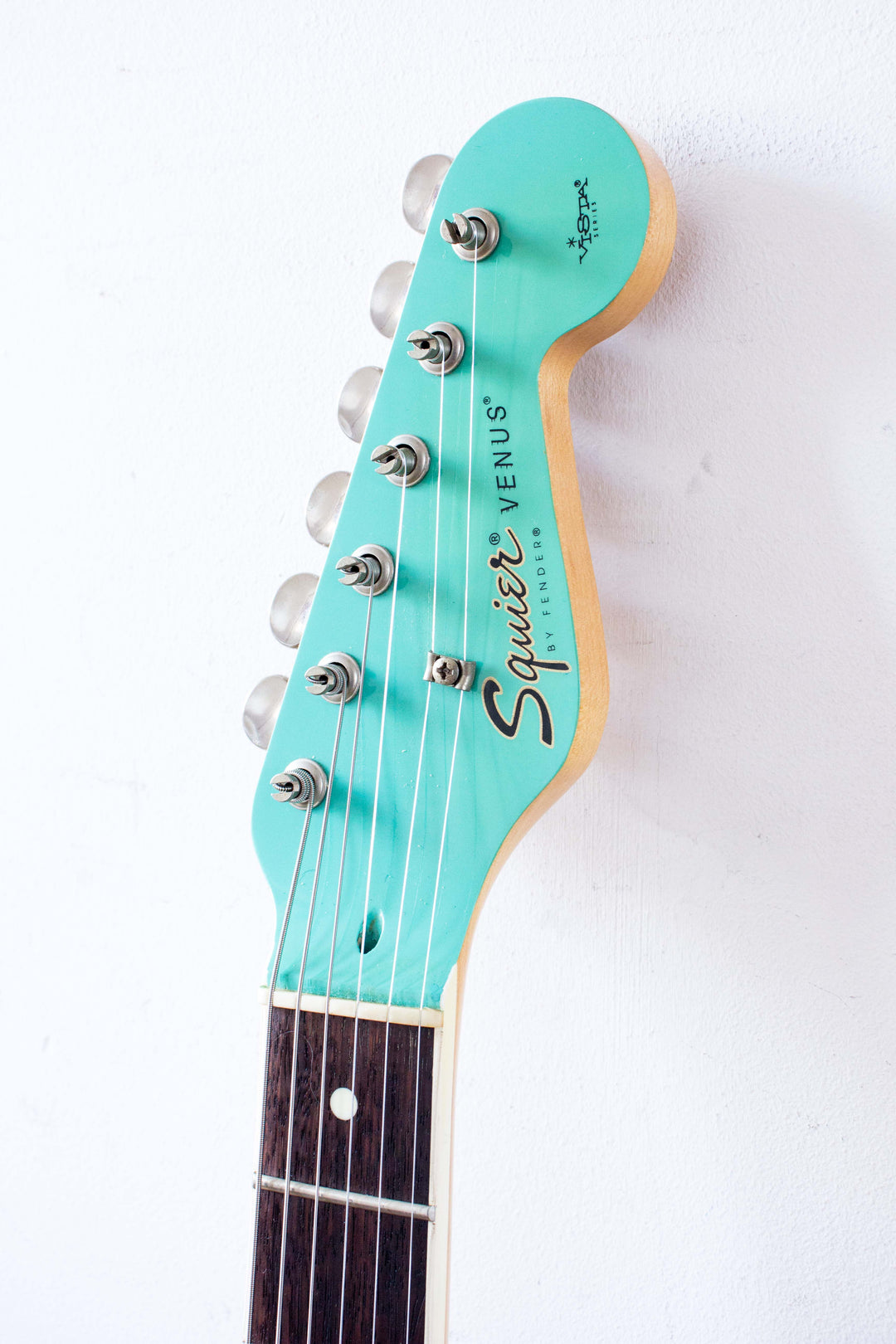 Squier Vista Series Venus Surf Green MIJ 1997 – Topshelf Instruments