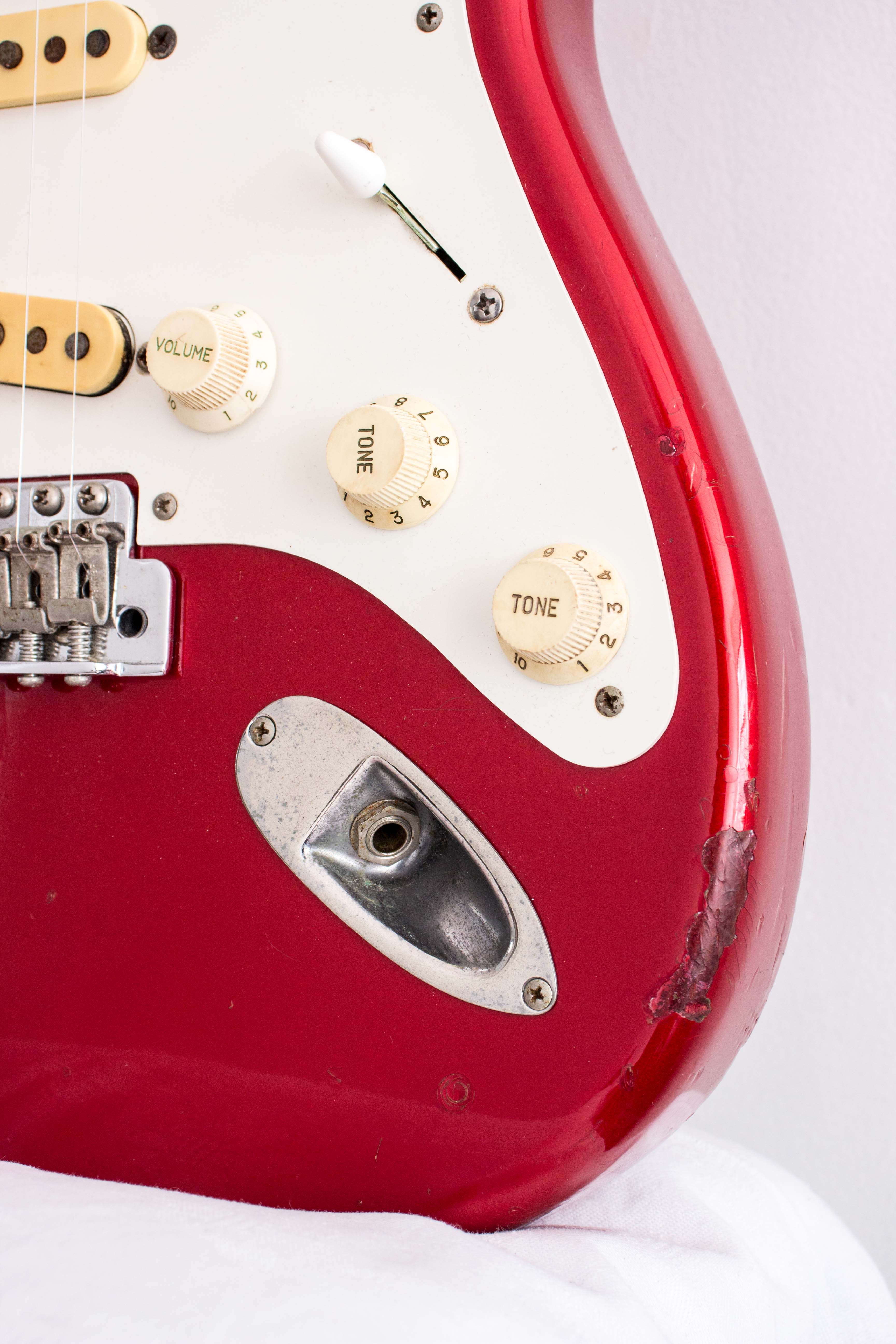 Fender Japan '54 Stratocaster ST54-115 Candy Apple Red 1987 – Topshelf ...