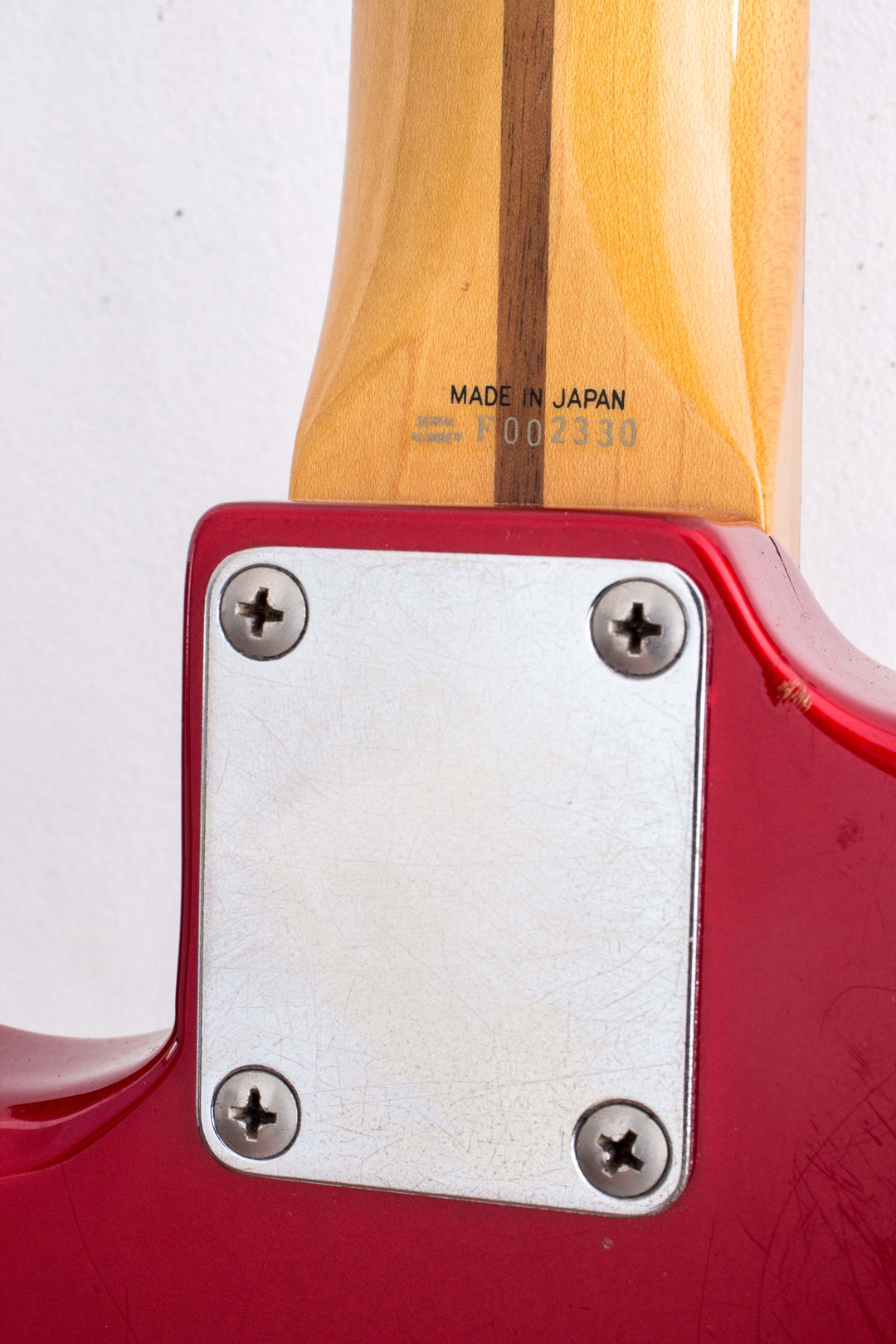 Fender Japan '54 Stratocaster ST54-115 Candy Apple Red 1987 – Topshelf ...