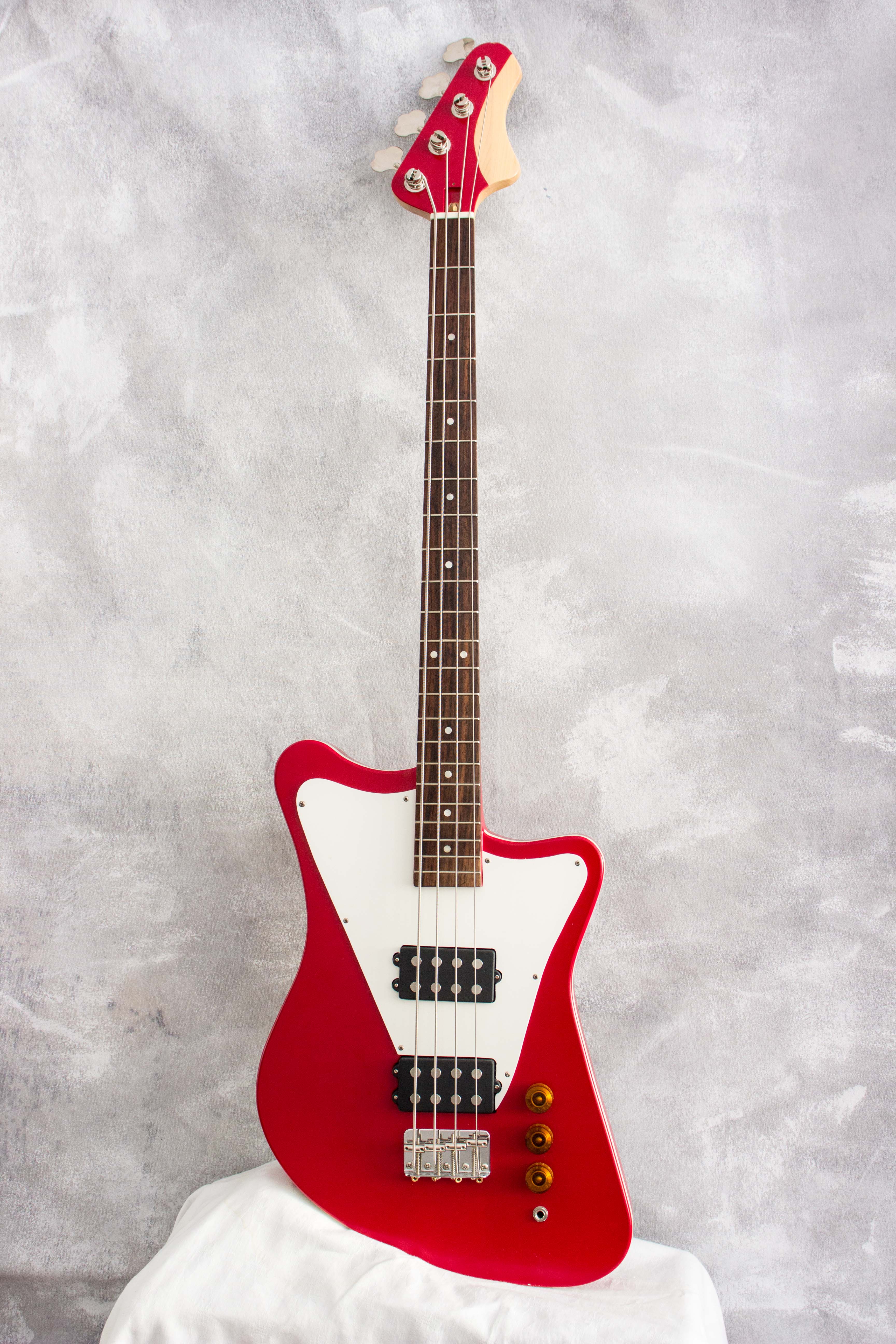 Mystery Non-Reverse Firebird Style Bass Dakota Red 2016 – Topshelf ...