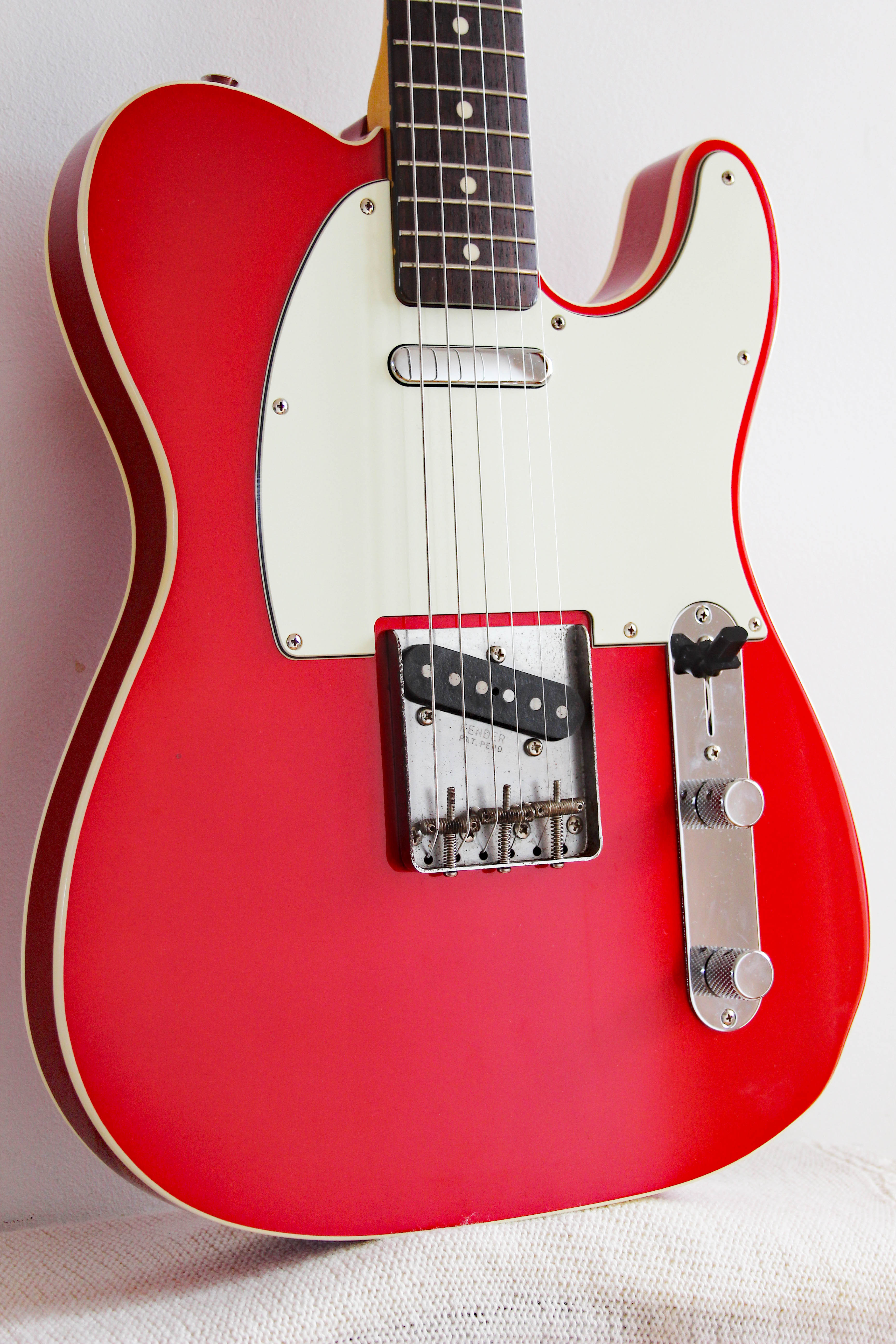 Used Fender Telecaster '62 Reissue Bound Candy Apple Red – Topshelf ...