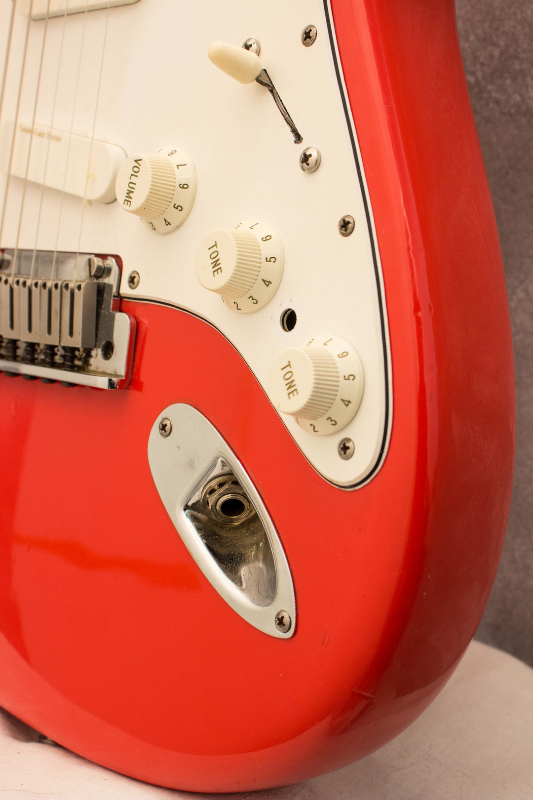 Fender Strat Plus Fiesta Red 1988 – Topshelf Instruments